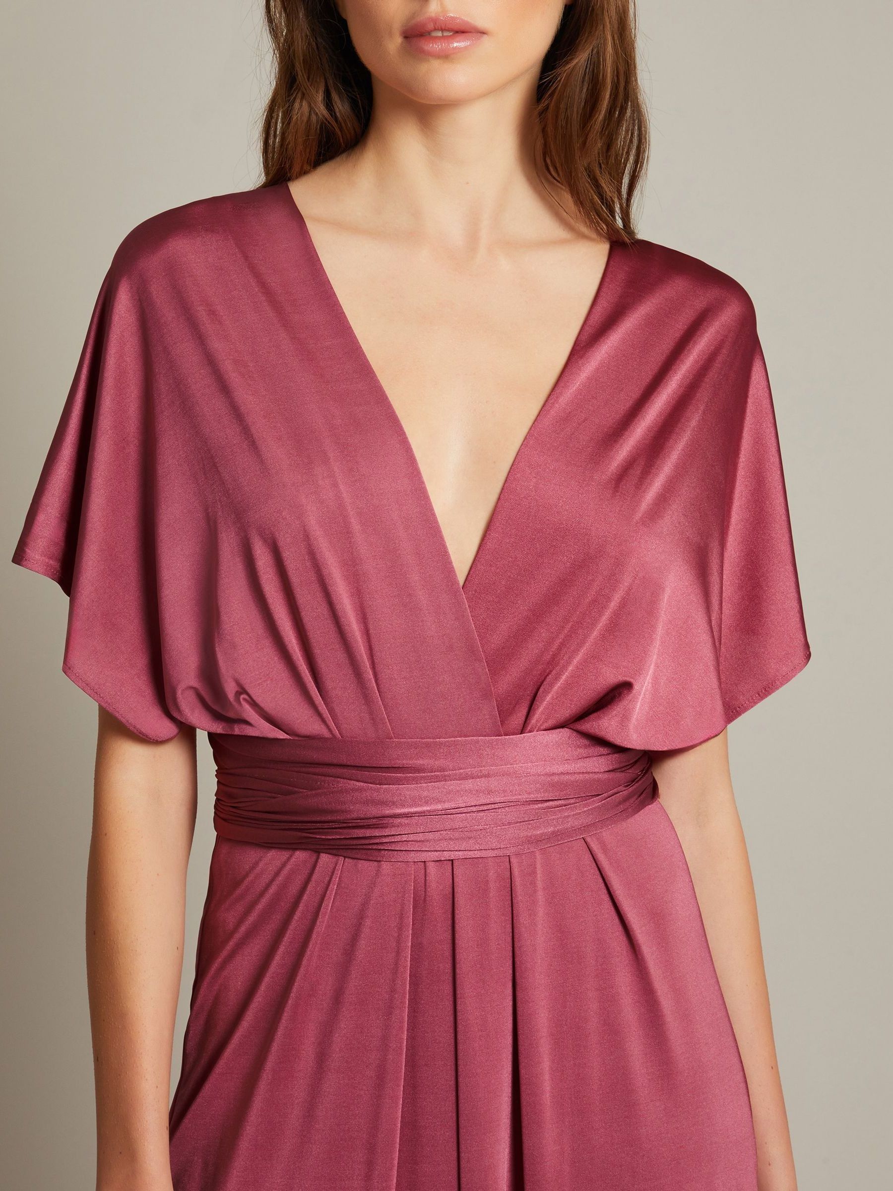 Buy Monsoon Pink Thea Multiway Bridesmaid Dress from the Next UK online ...