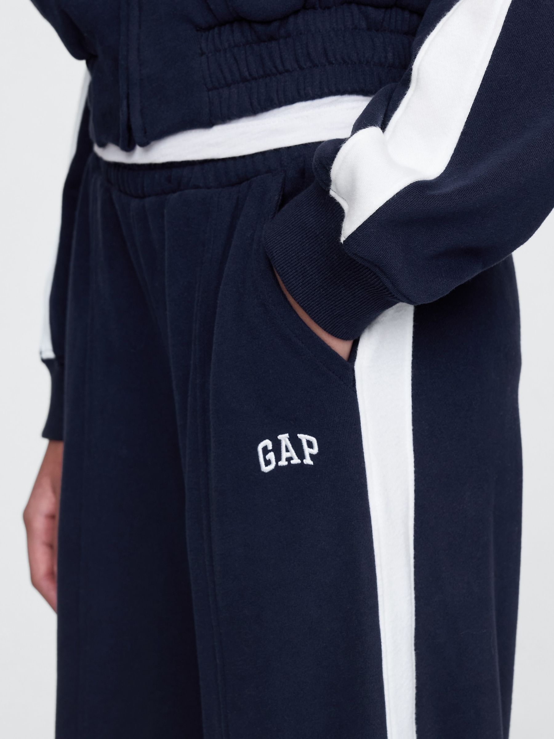 Buy Gap Blue Logo Vintage Soft Joggers (4-13yrs) from the Next UK ...