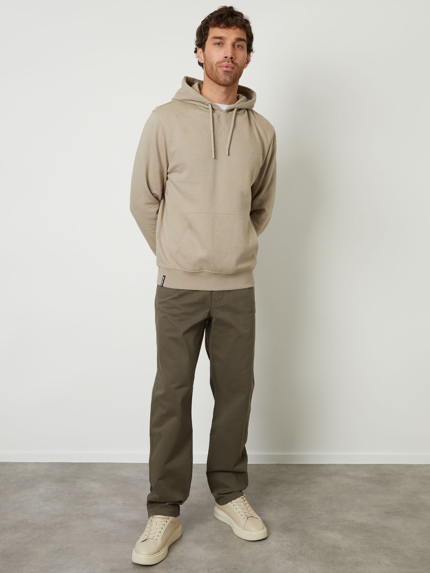 Buy Threadbare Cream Hoodie from Next Canada