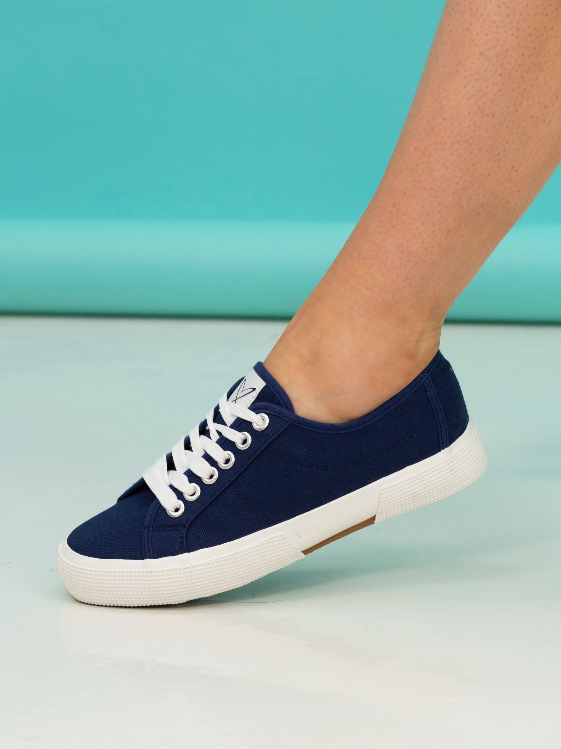 Buy Lunar Blue Naomi Trainers from Next Kuwait