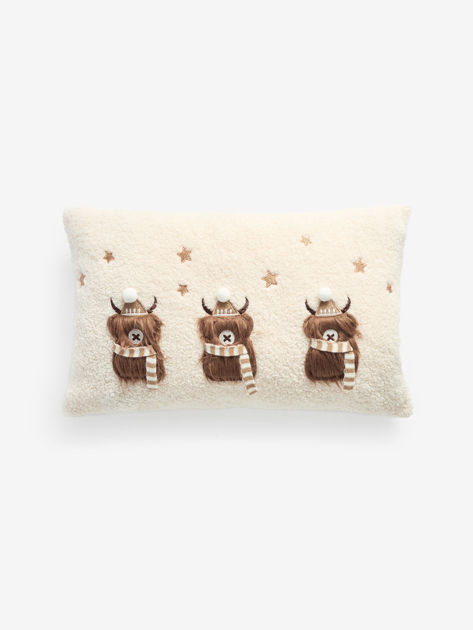 Buy Ivory 50 x 30cm Cosy Hamish Trio Cushion from Next Australia