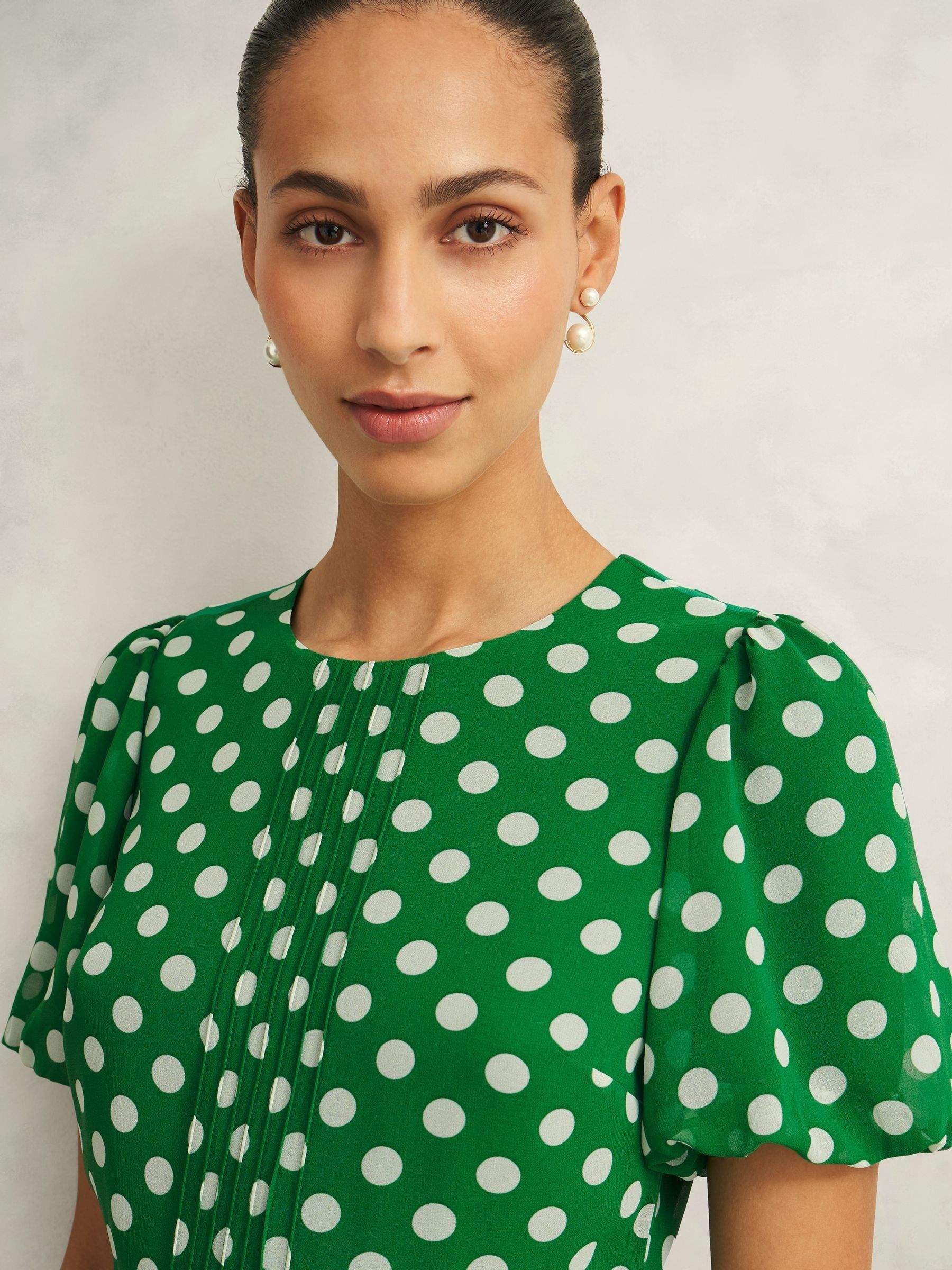 Buy Hobbs Green Dorothy Dress from the Next UK online shop
