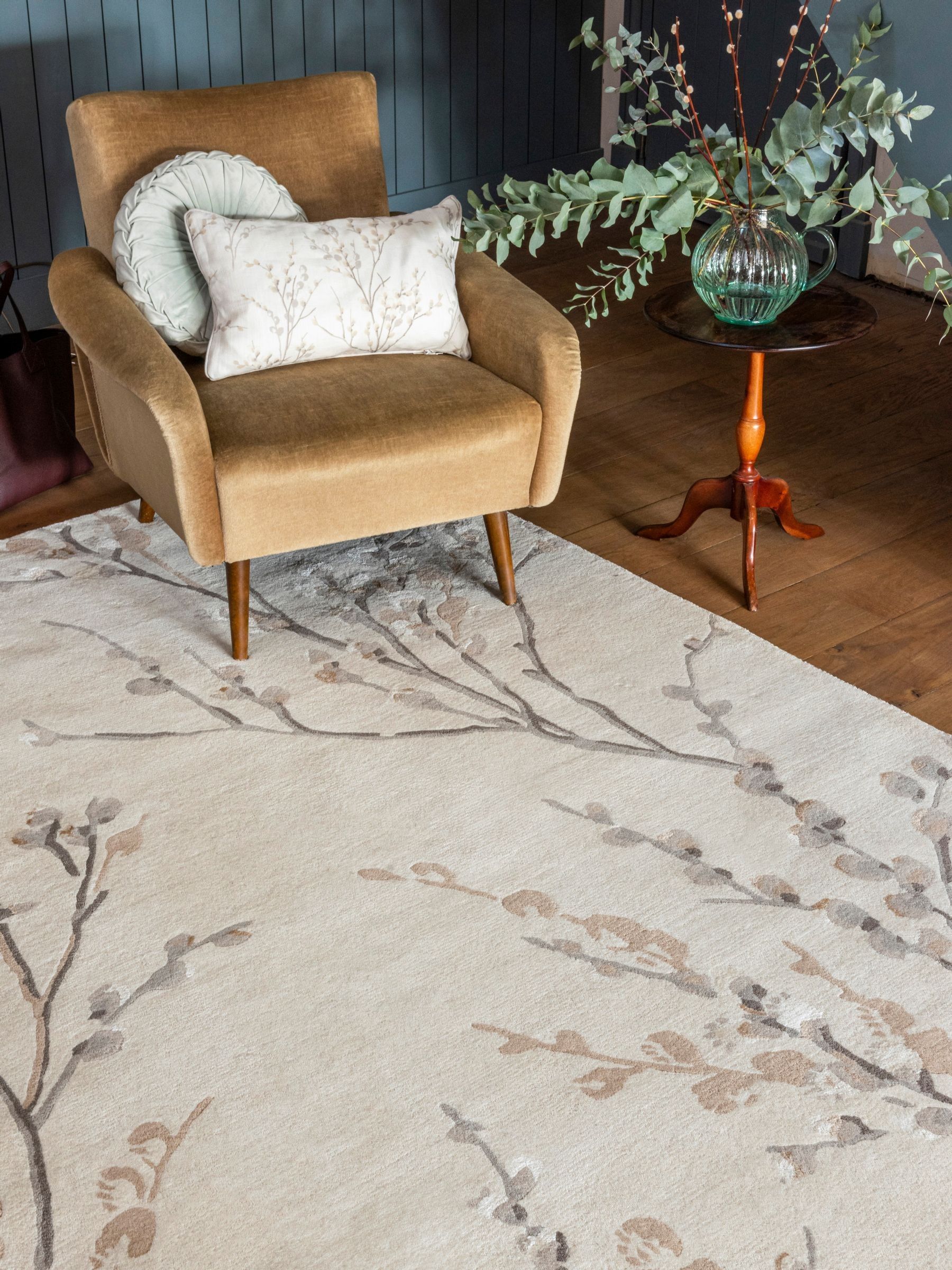 Buy Laura Ashley Grey Pussy Willow Dove Rug from the Next UK online shop