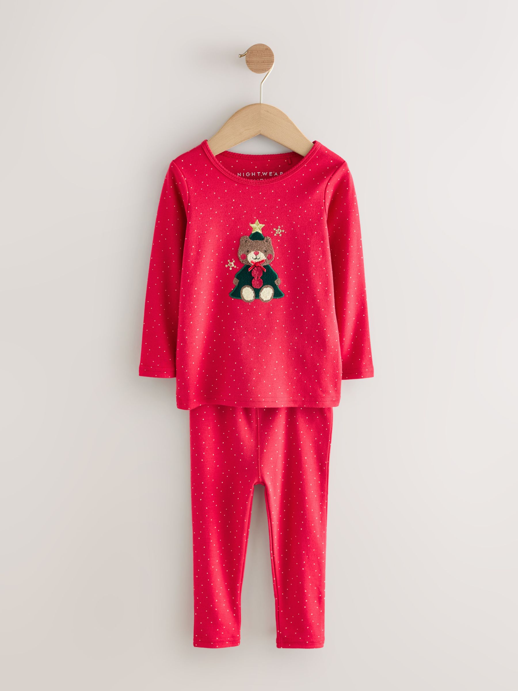 Buy Red Bear Christmas Pyjamas (9mths-16yrs) from the Next UK online shop
