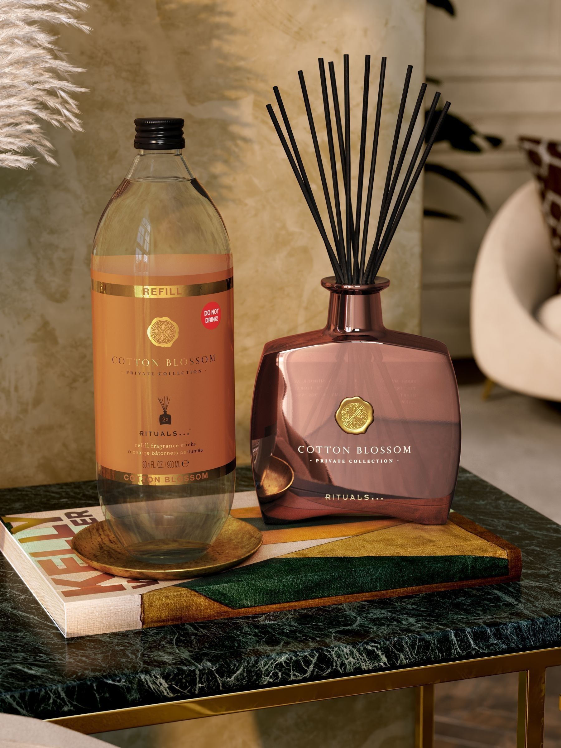 Buy Rituals Cotton Blossom Fragrance Sticks Refill 900ml from the Next ...