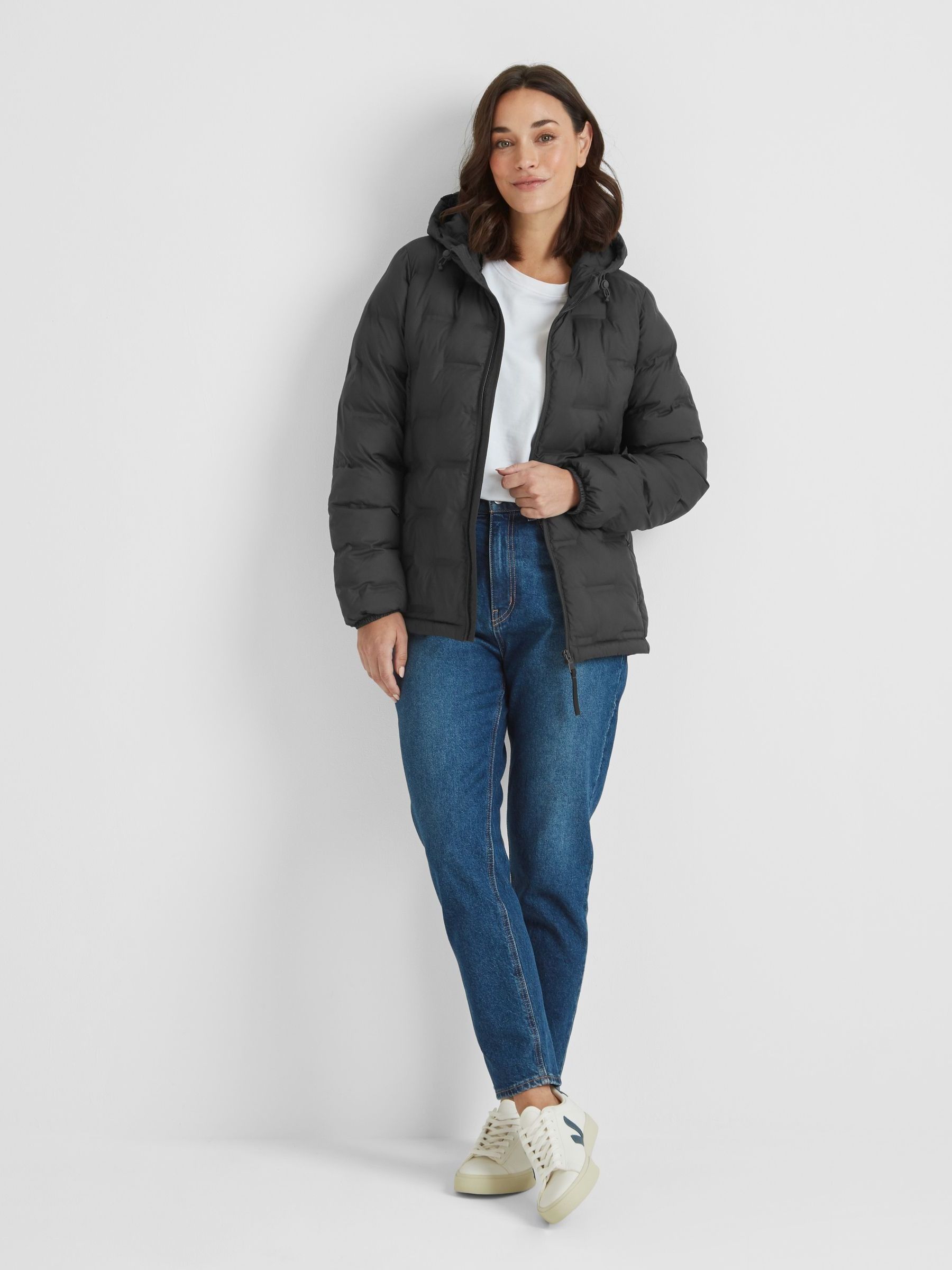 Buy Tog 24 Black Palmer Womens Padded Jacket from Next Ireland