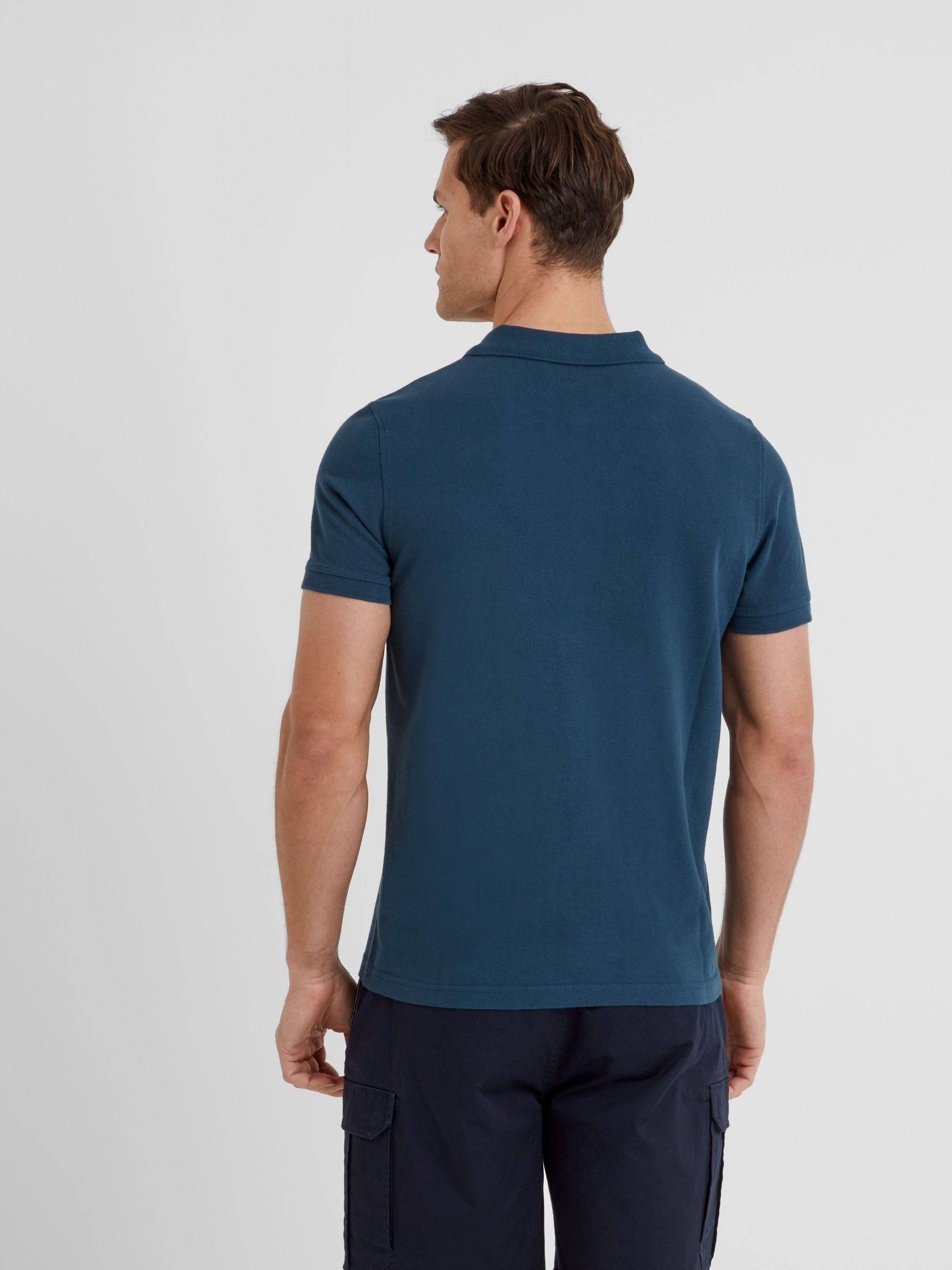 Buy Tog 24 Blue Mens 100% Cotton Saul Polo Shirt from the Next UK ...