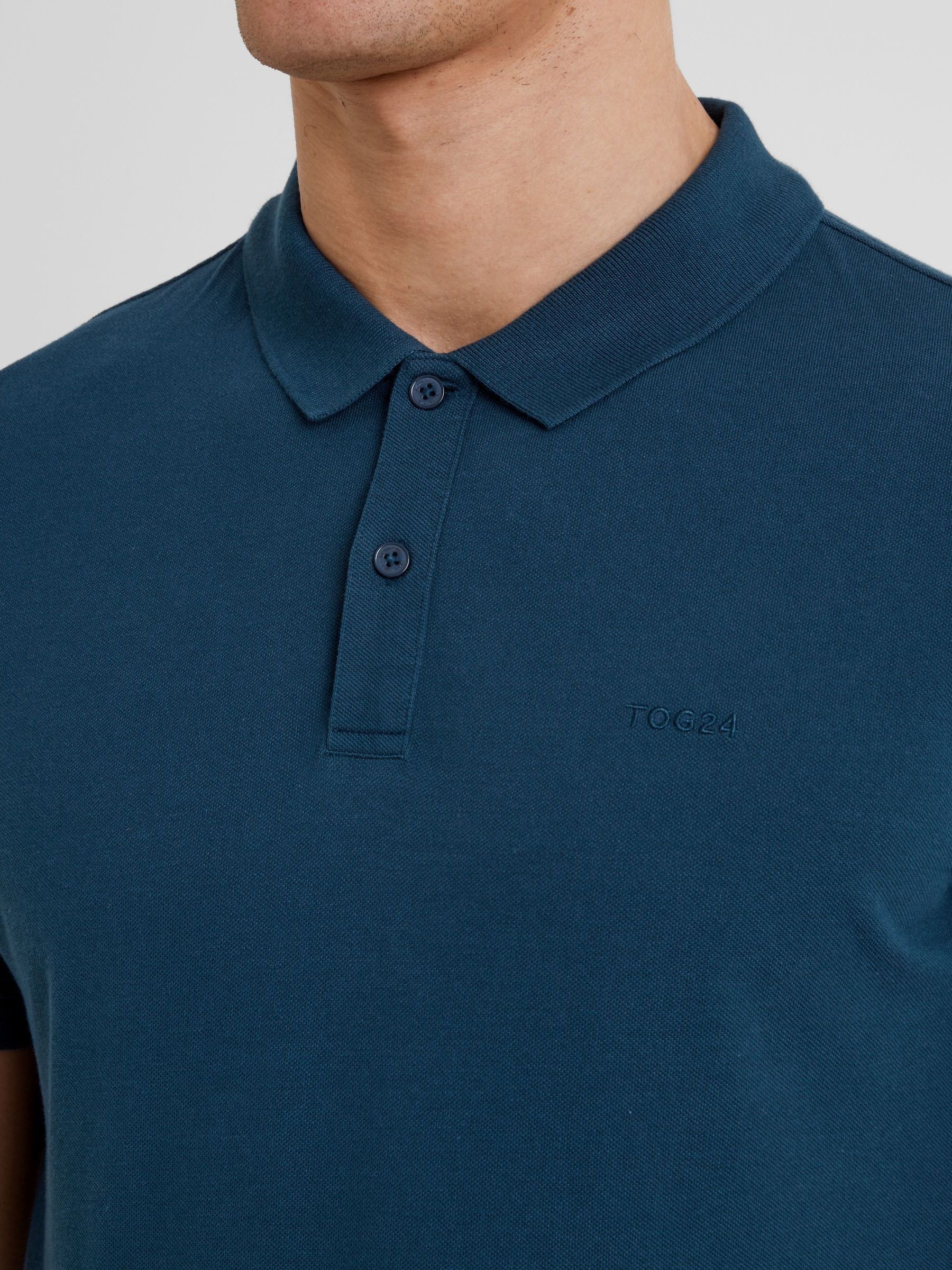 Buy Tog 24 Blue Mens 100% Cotton Saul Polo Shirt from the Next UK ...
