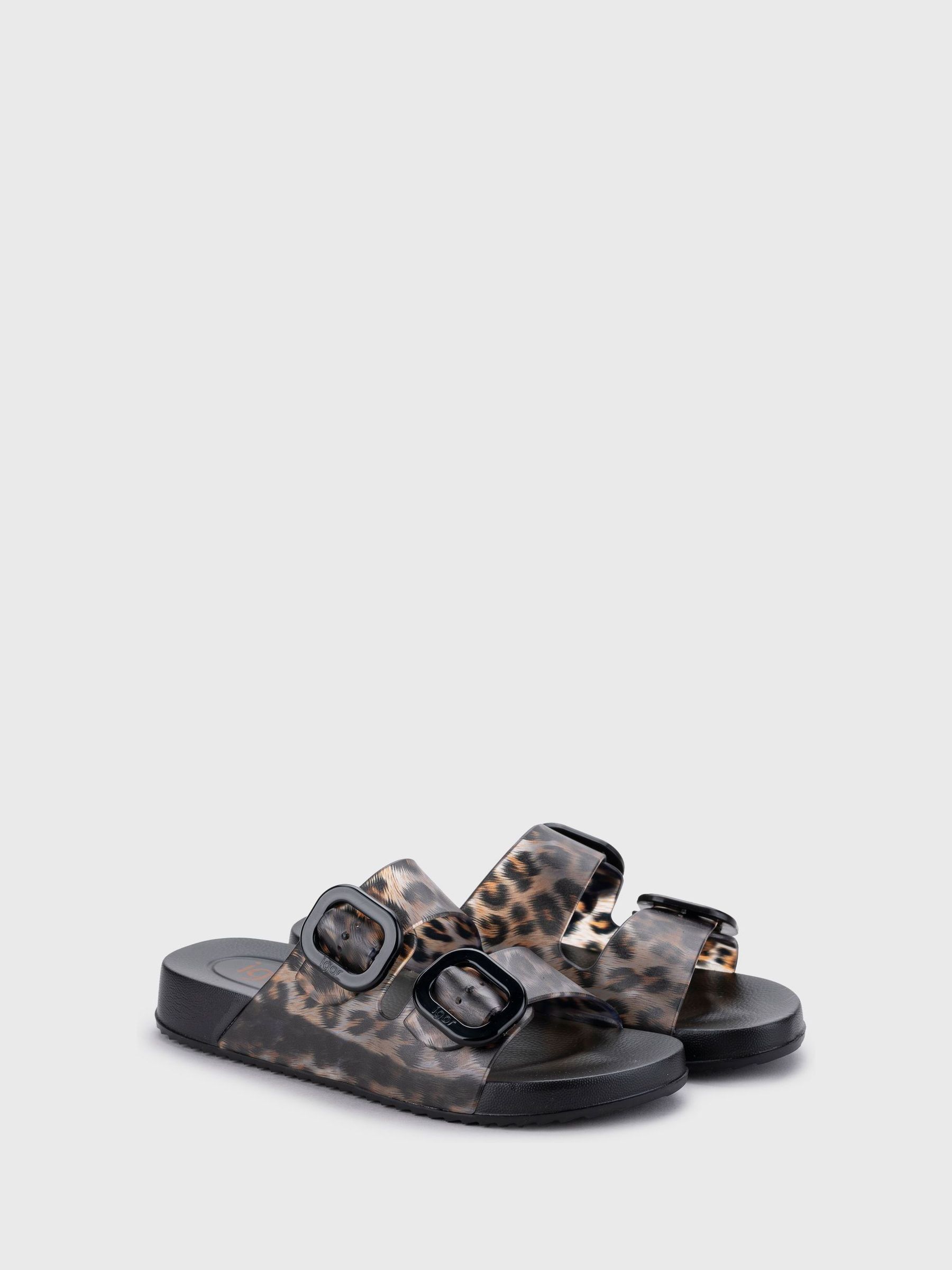 Buy Igor Black Habana Brillo Sandals from the Next UK online shop