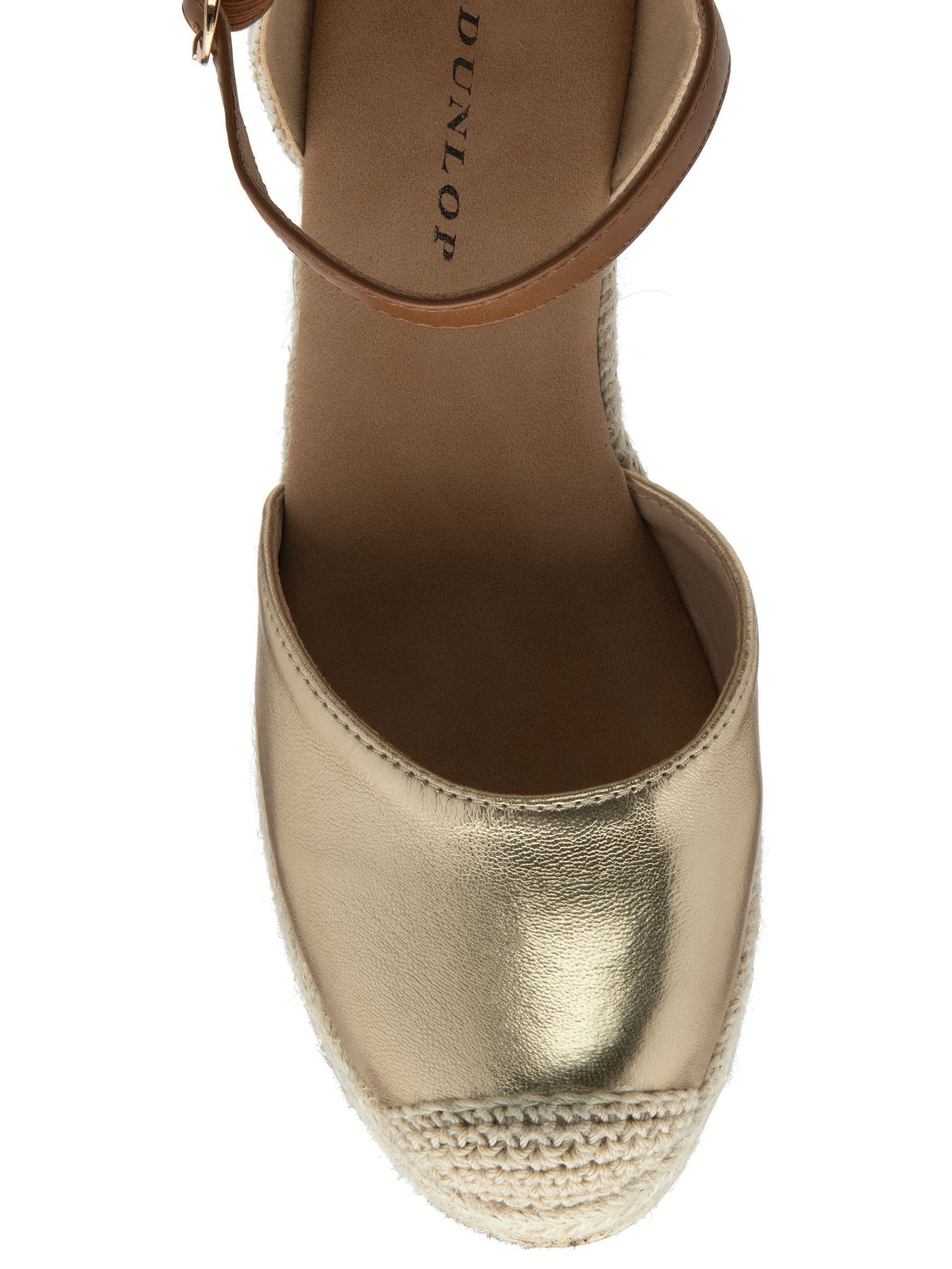 Buy Dunlop Gold Wedge Shoes from Next Australia