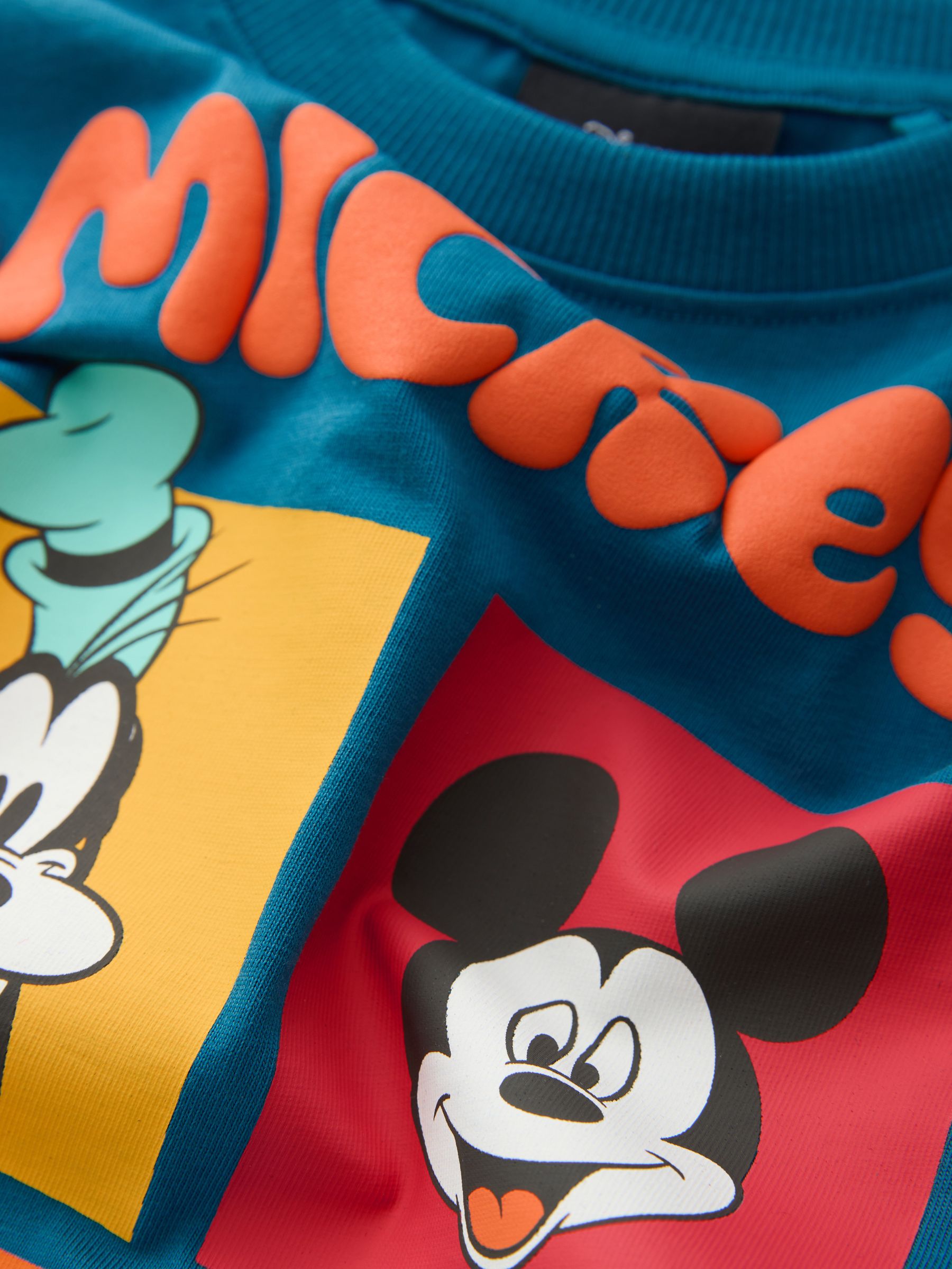 Buy Blue Mickey Mouse Long Sleeve T-Shirt (3mths-8yrs) from Next Australia