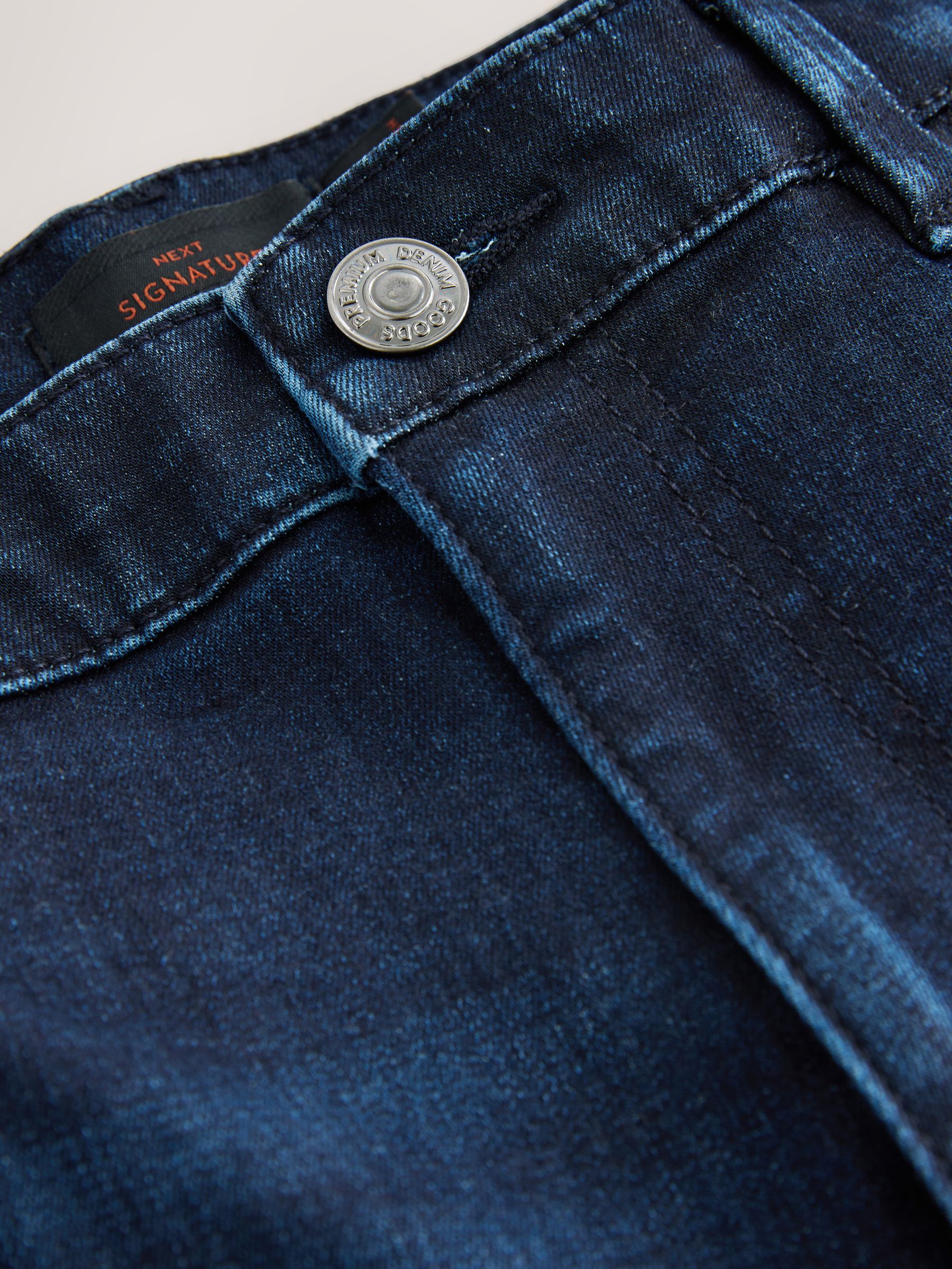 Buy Blue Slim Fit Signature Ultra Soft Touch Denim Jeans from the Next ...