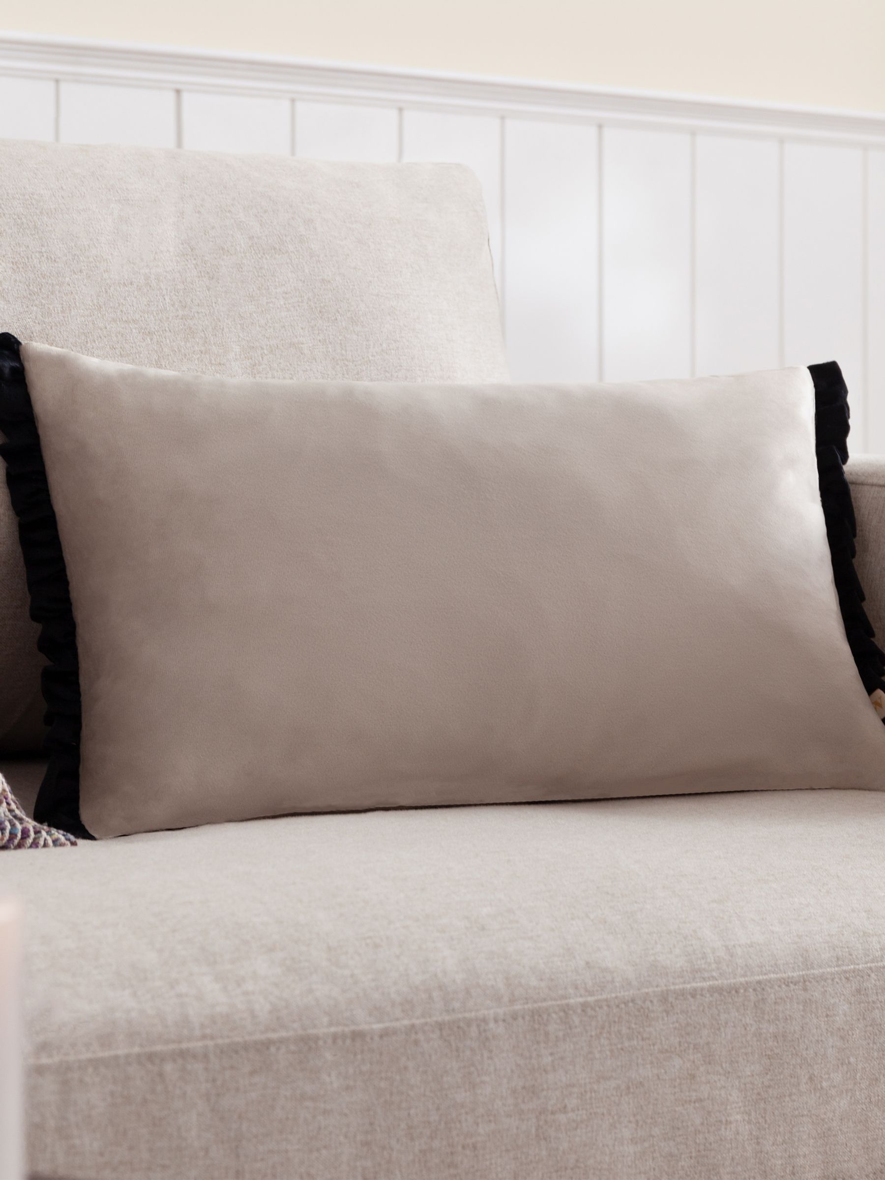Buy Wylder Lace Tilly Velvet Cushion from the Next UK online shop