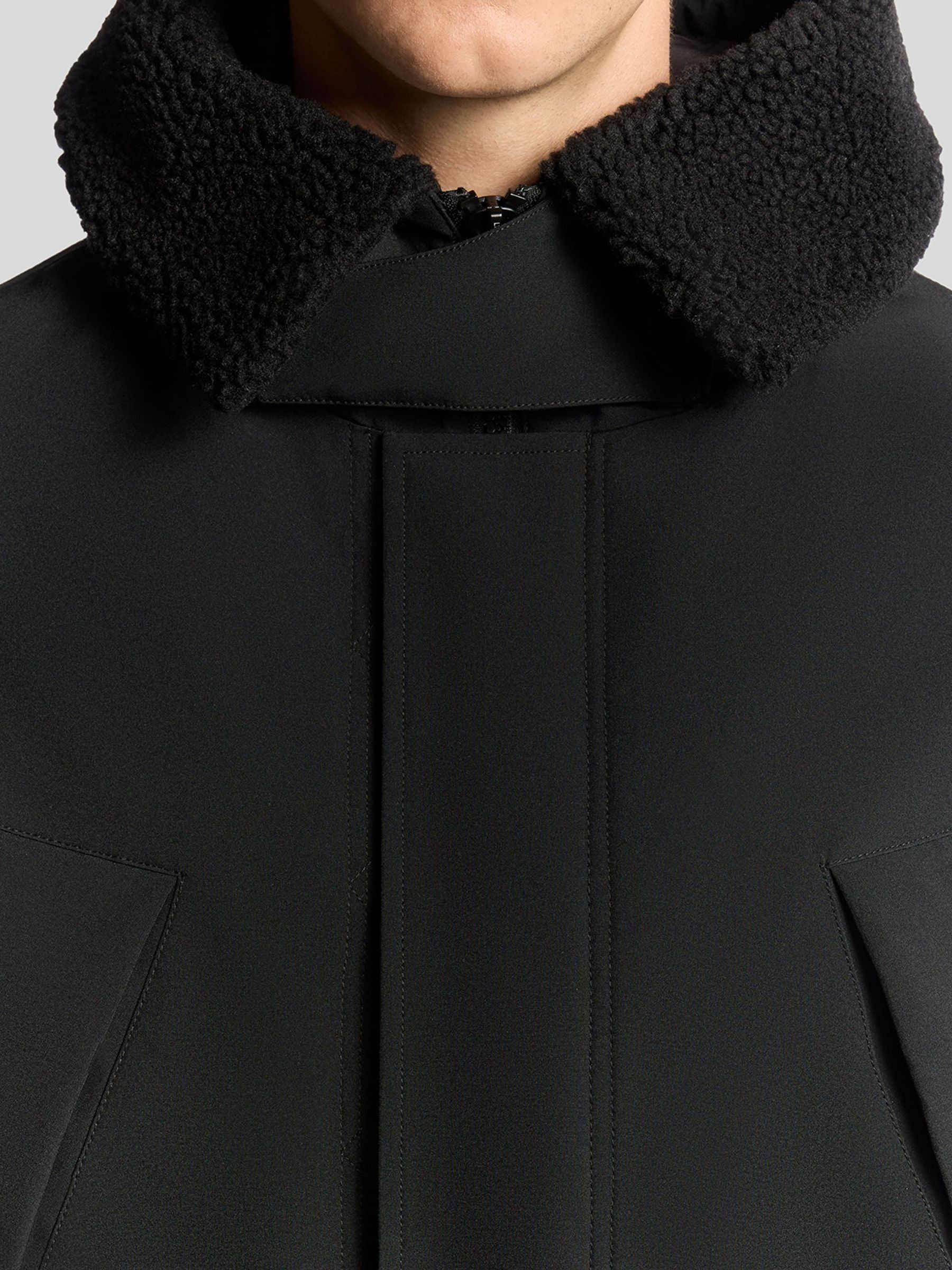 Buy Lyle & Scott Black Cold Weather Parka from Next New Zealand