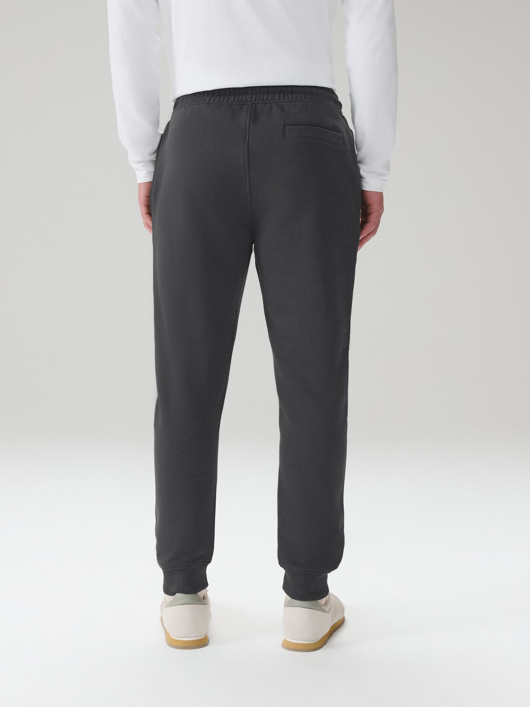 Buy Slate Grey - Slim Fit - Brushback Heavyweight Joggers from Next Israel
