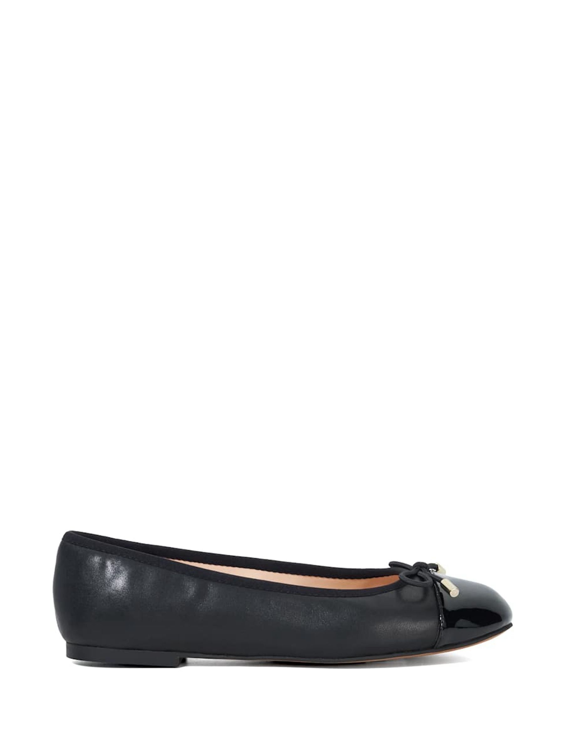 Buy Dune London Black Wide Fit Highest Flexible Sole Contrast Suede ...