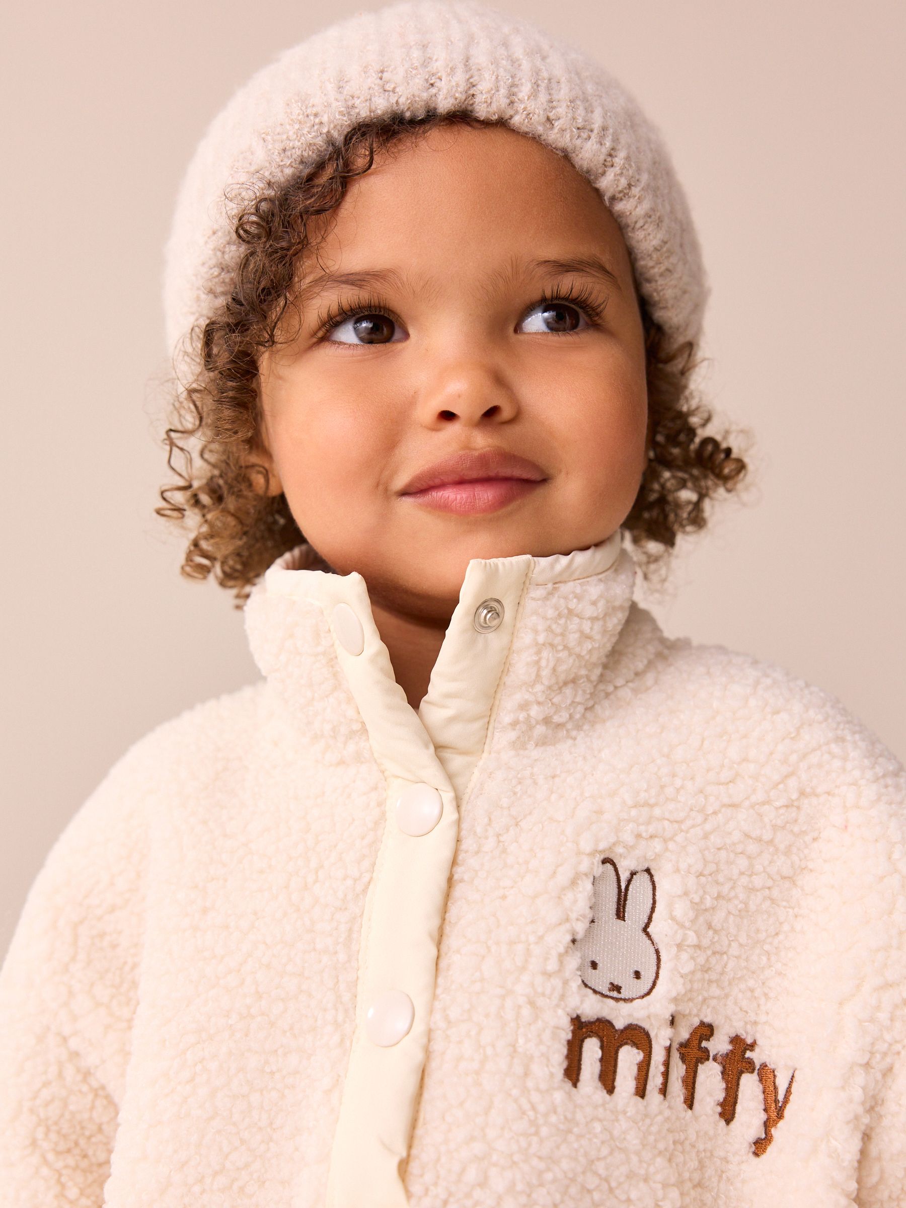 Buy Cream Miffy Half Popper Fleece (3mths-7yrs) from Next Singapore