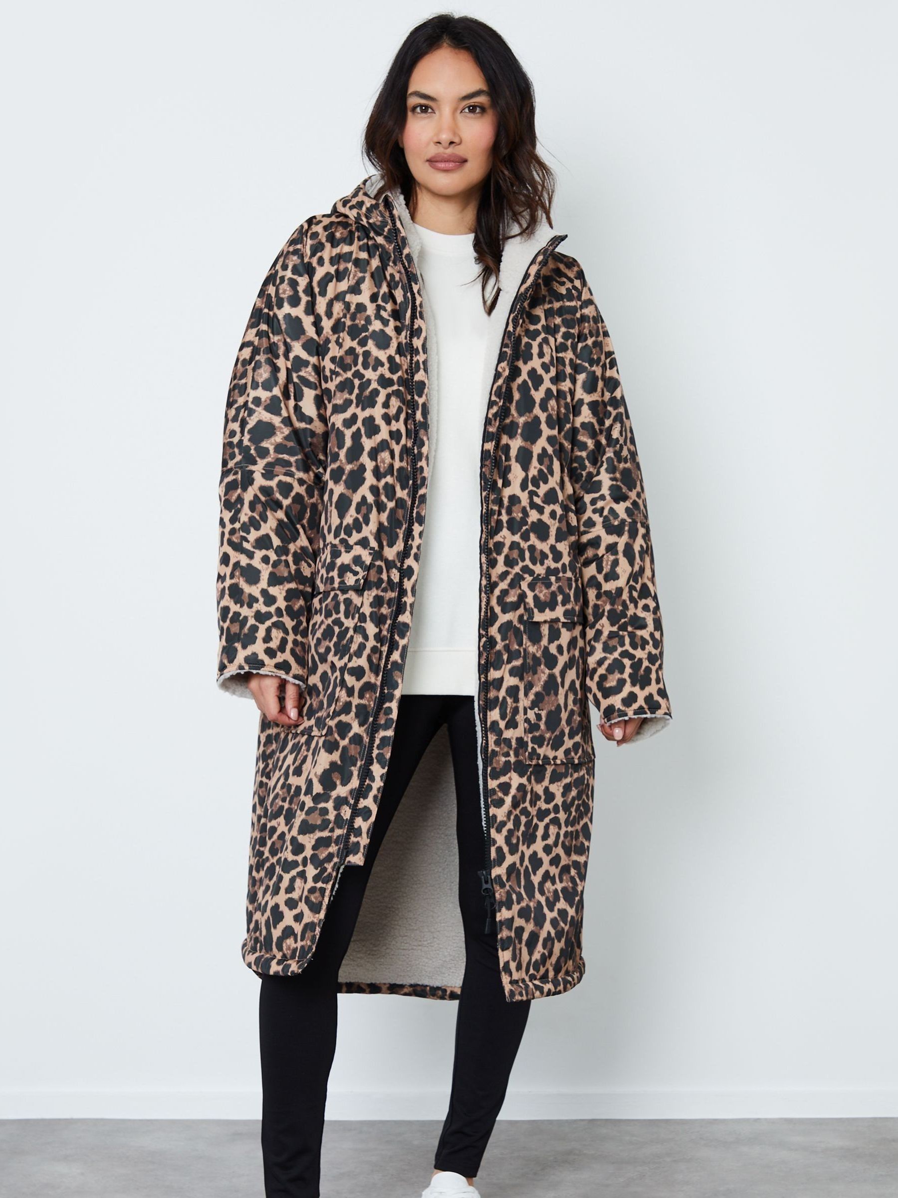 Buy Another Sunday Animal Print Changing Robe from the Next UK online shop