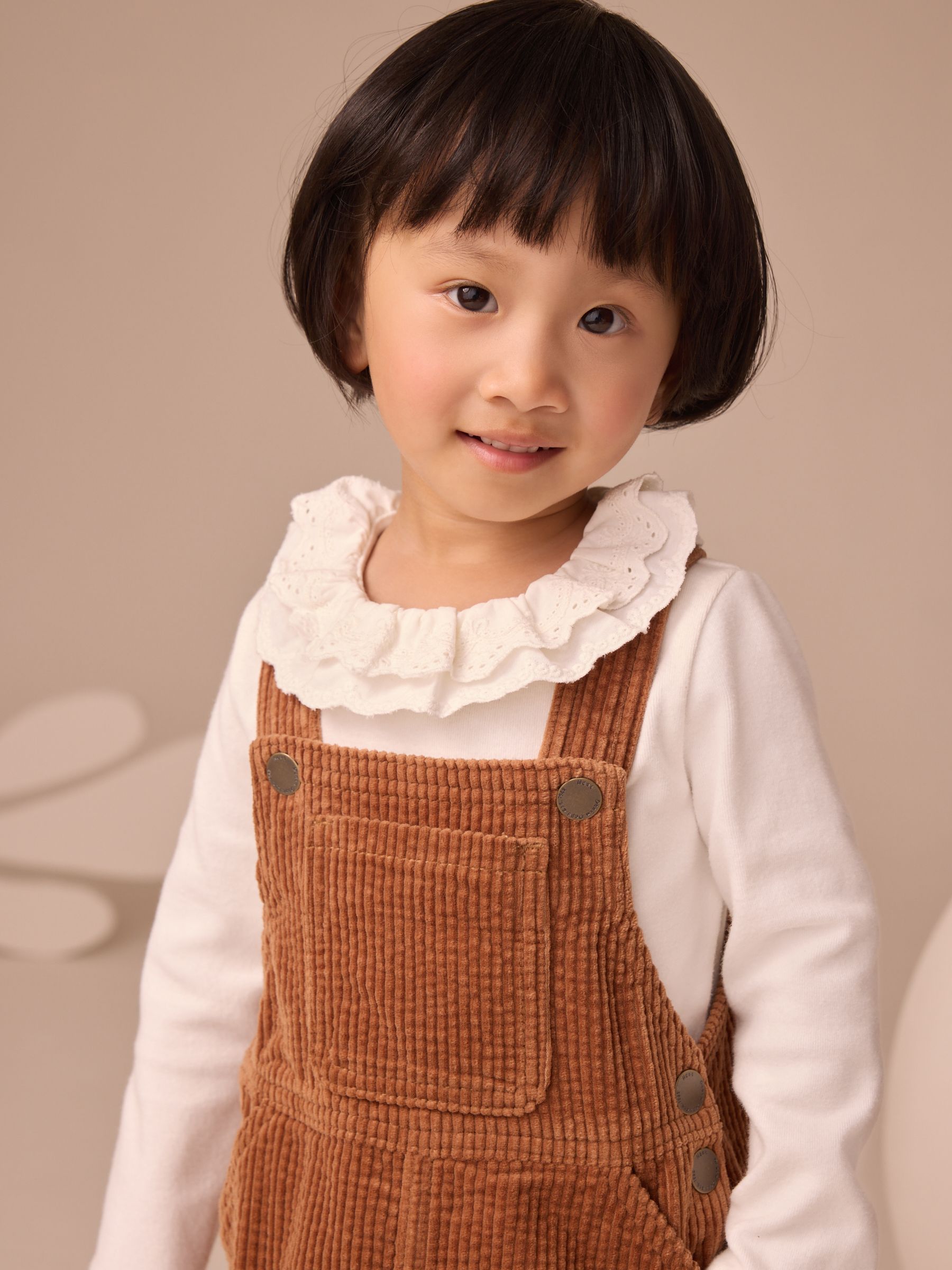 Buy Brown Cord Pinafore Dress (3mths-8yrs) from Next South Africa