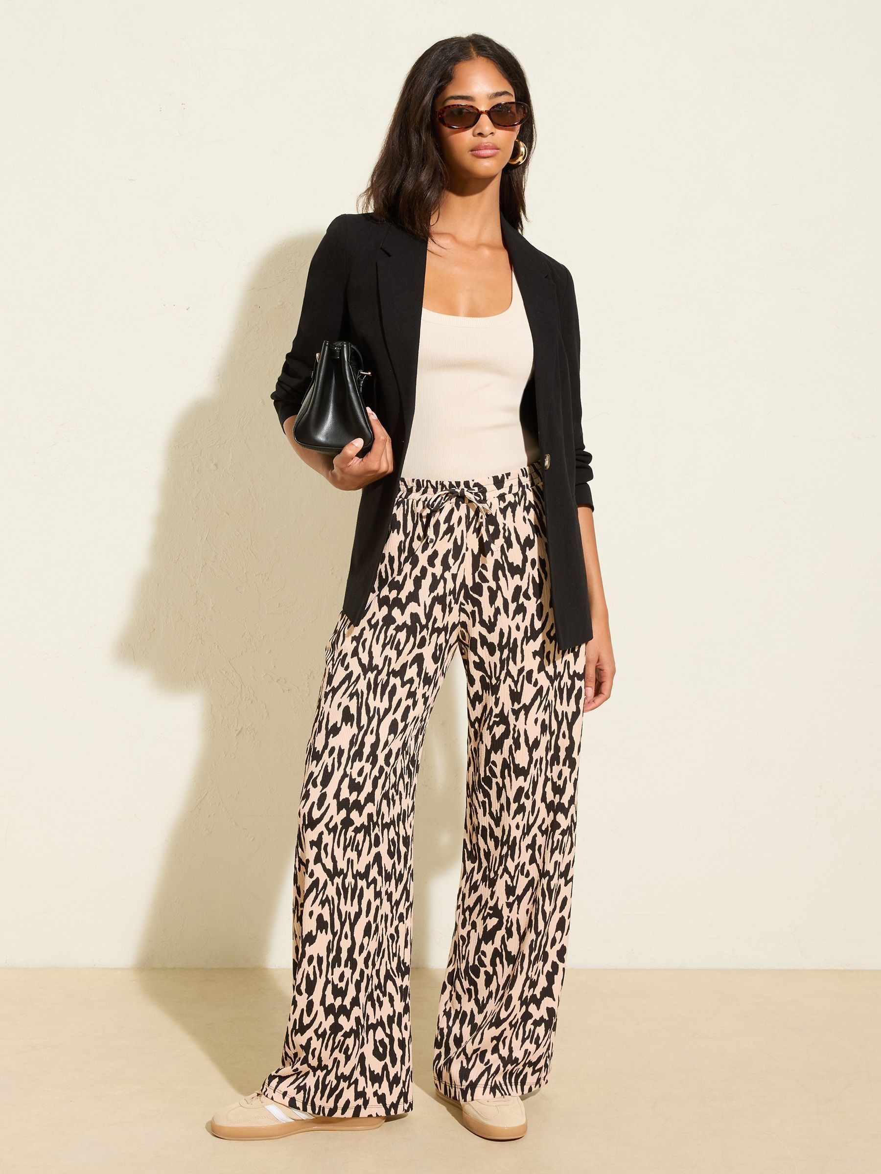 Buy Friends Like These Animal Elasticated Waist Stretch Jersey Trousers ...