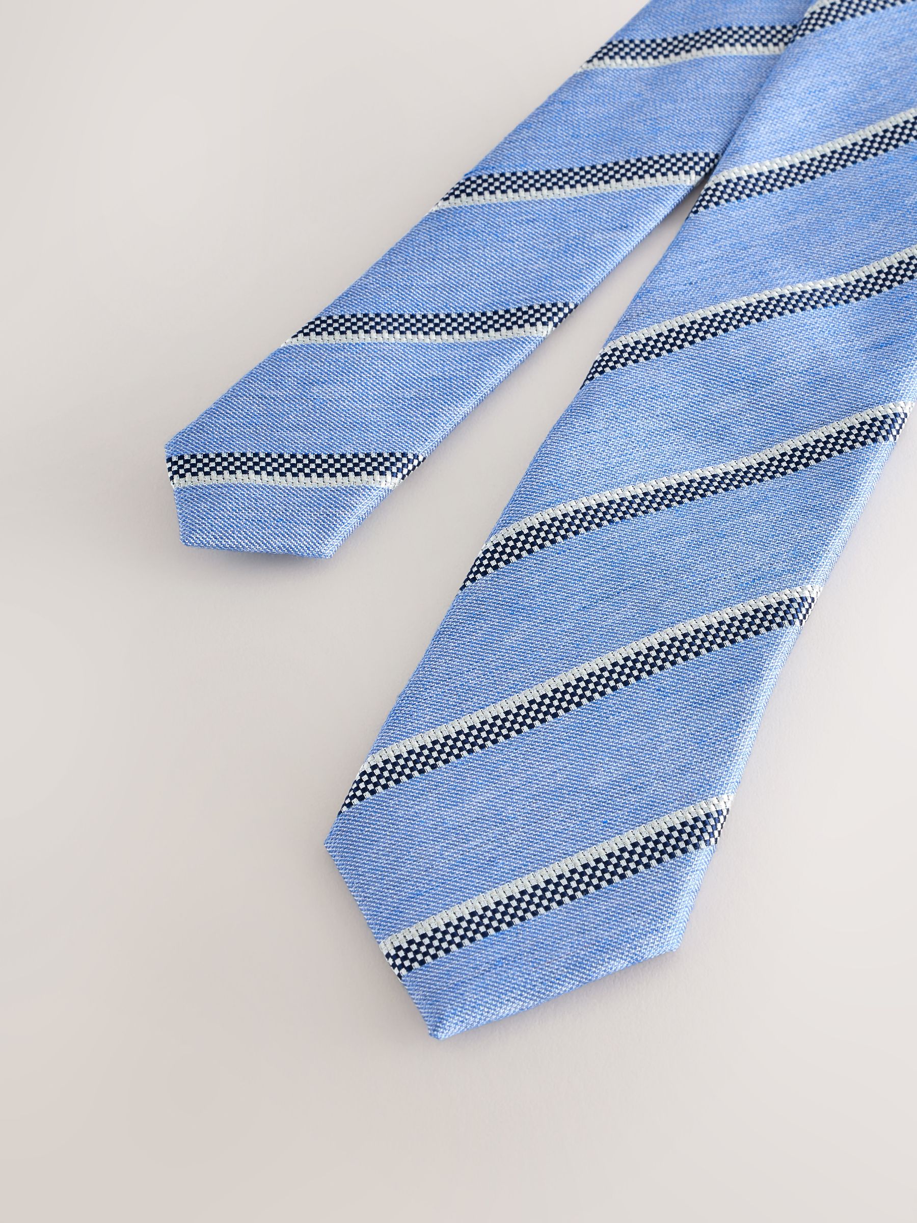 Buy Blue Tripe Tie (3-16yrs) from the Next UK online shop