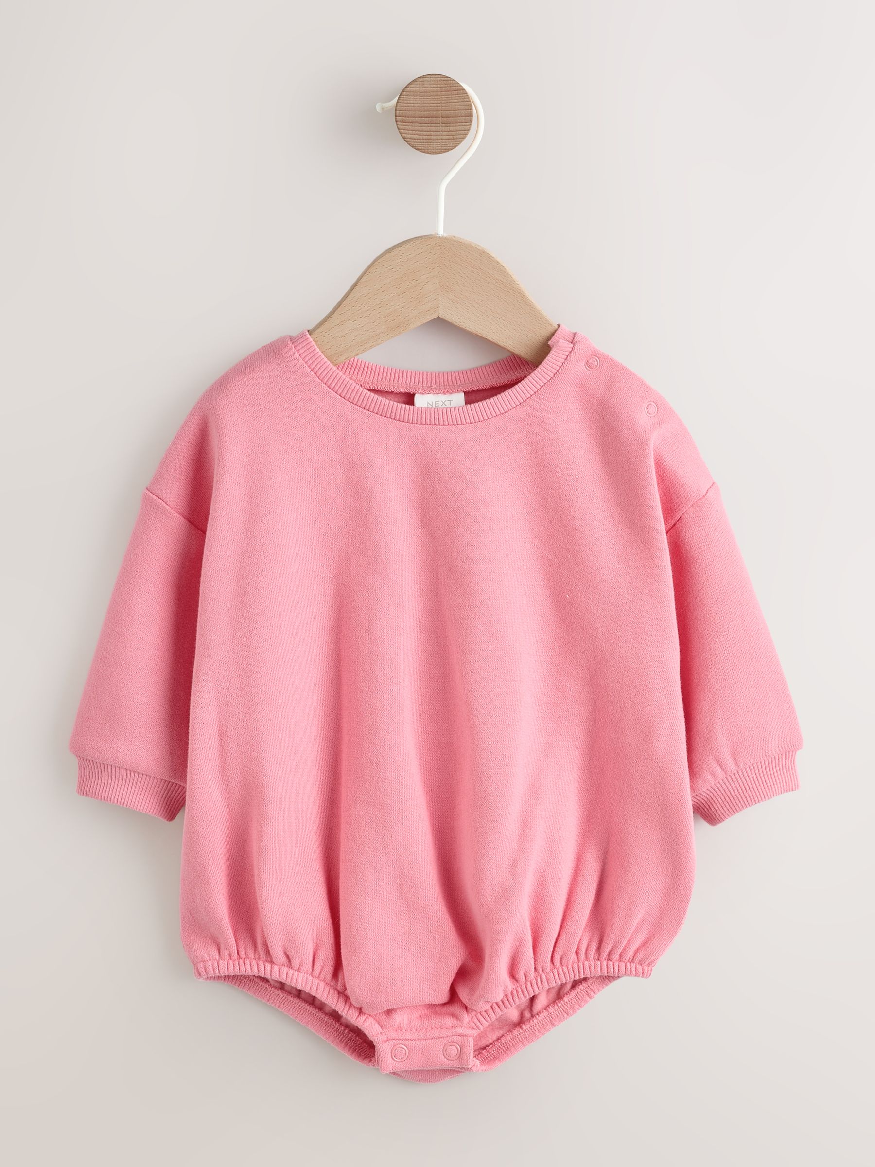 Buy Cream/Pink Rabbit Baby Dungaree and Bodysuit Two Piece Set (0mths ...