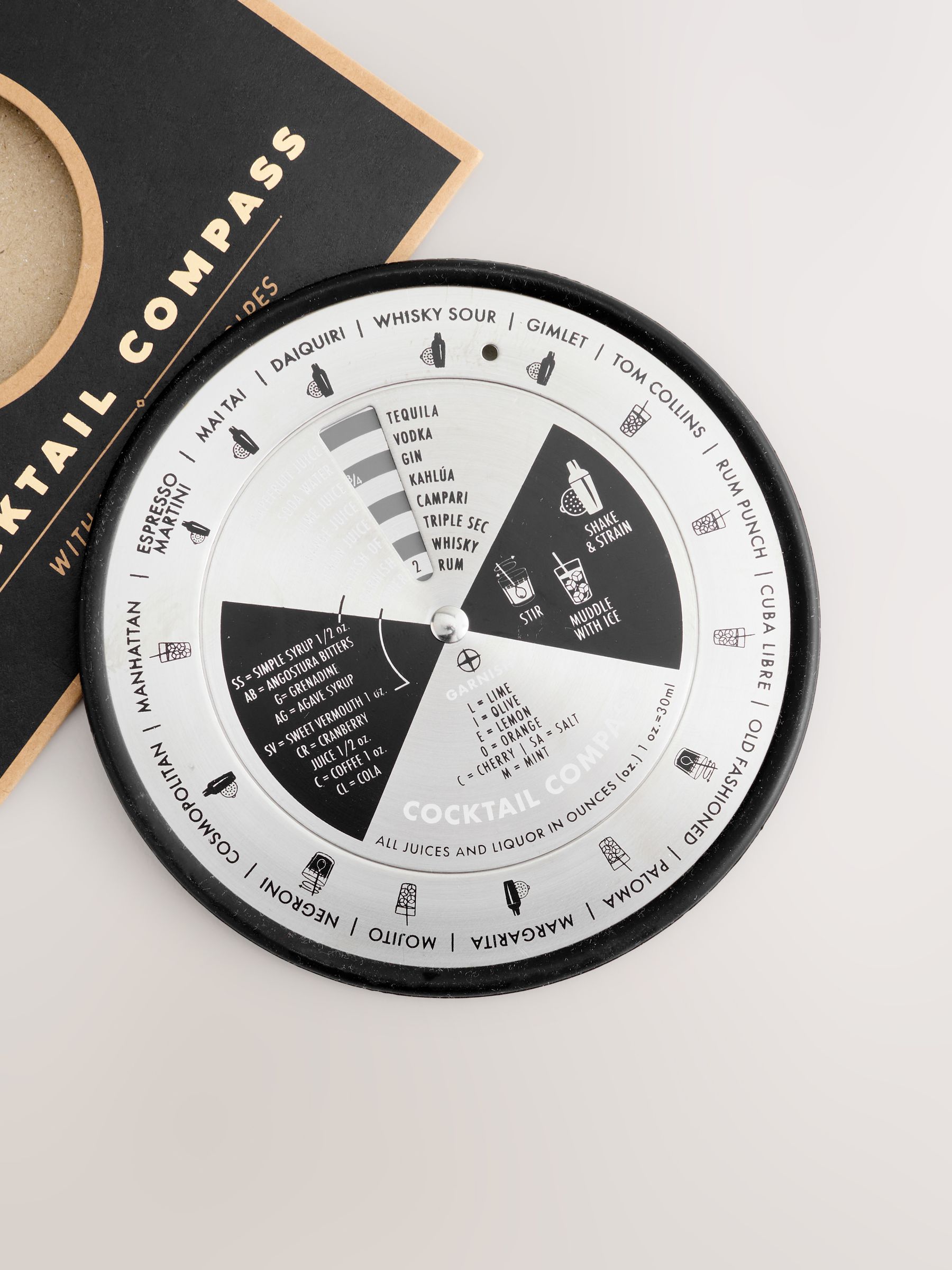 Buy Silver Cocktail Compass from the Next UK online shop