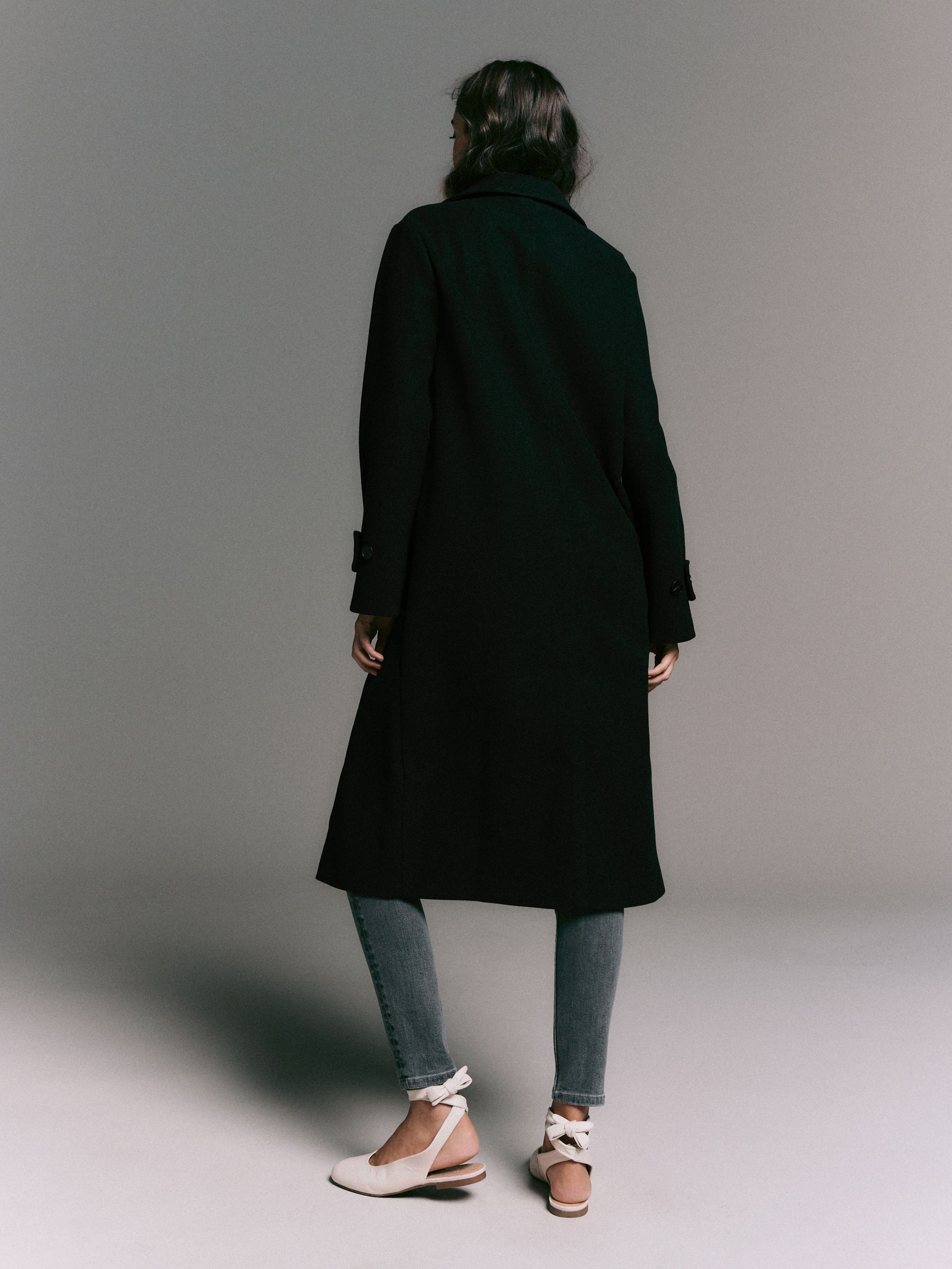 Buy Black Long Maxi Coat from the Next UK online shop