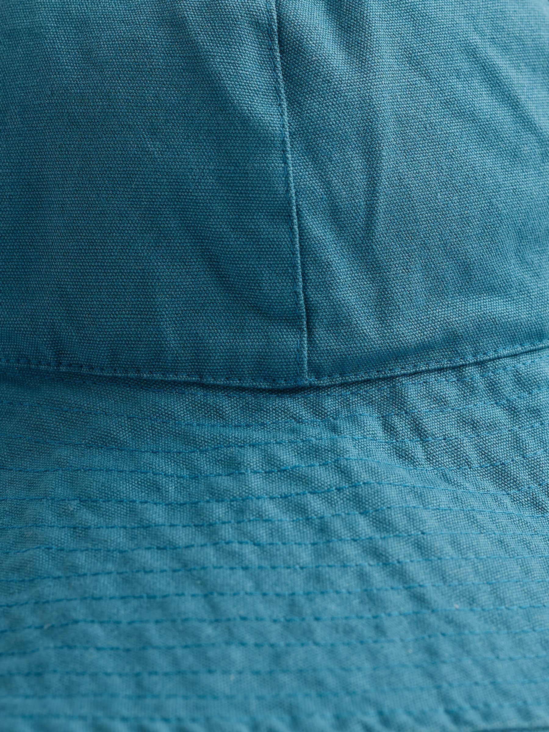 Buy Seasalt Cornwall Teal Blue Celia Cotton Sun Hat from the Next UK online shop
