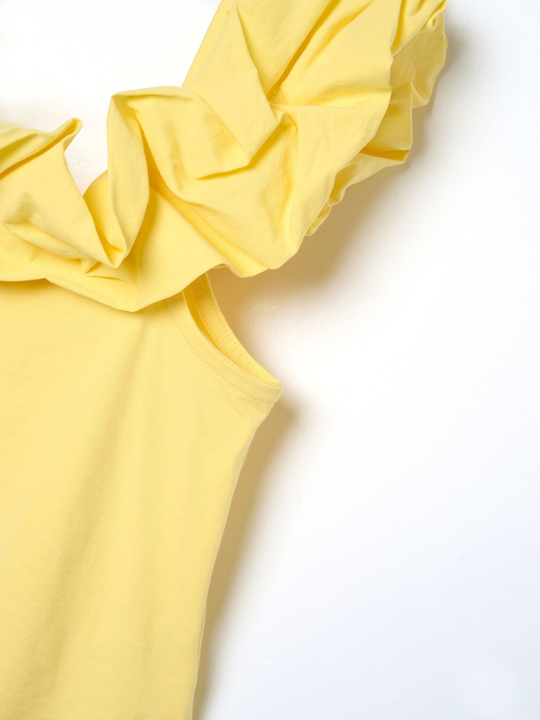 Buy Angel & Rocket Yellow Carrie Ruffle Vest Top from the Next UK ...