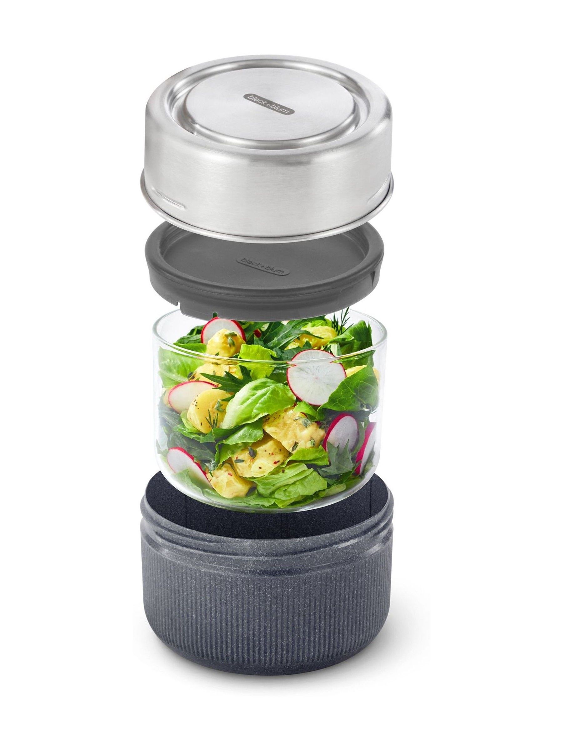 Buy Black & Blum Slate Glass Lunch Pot from the Next UK online shop