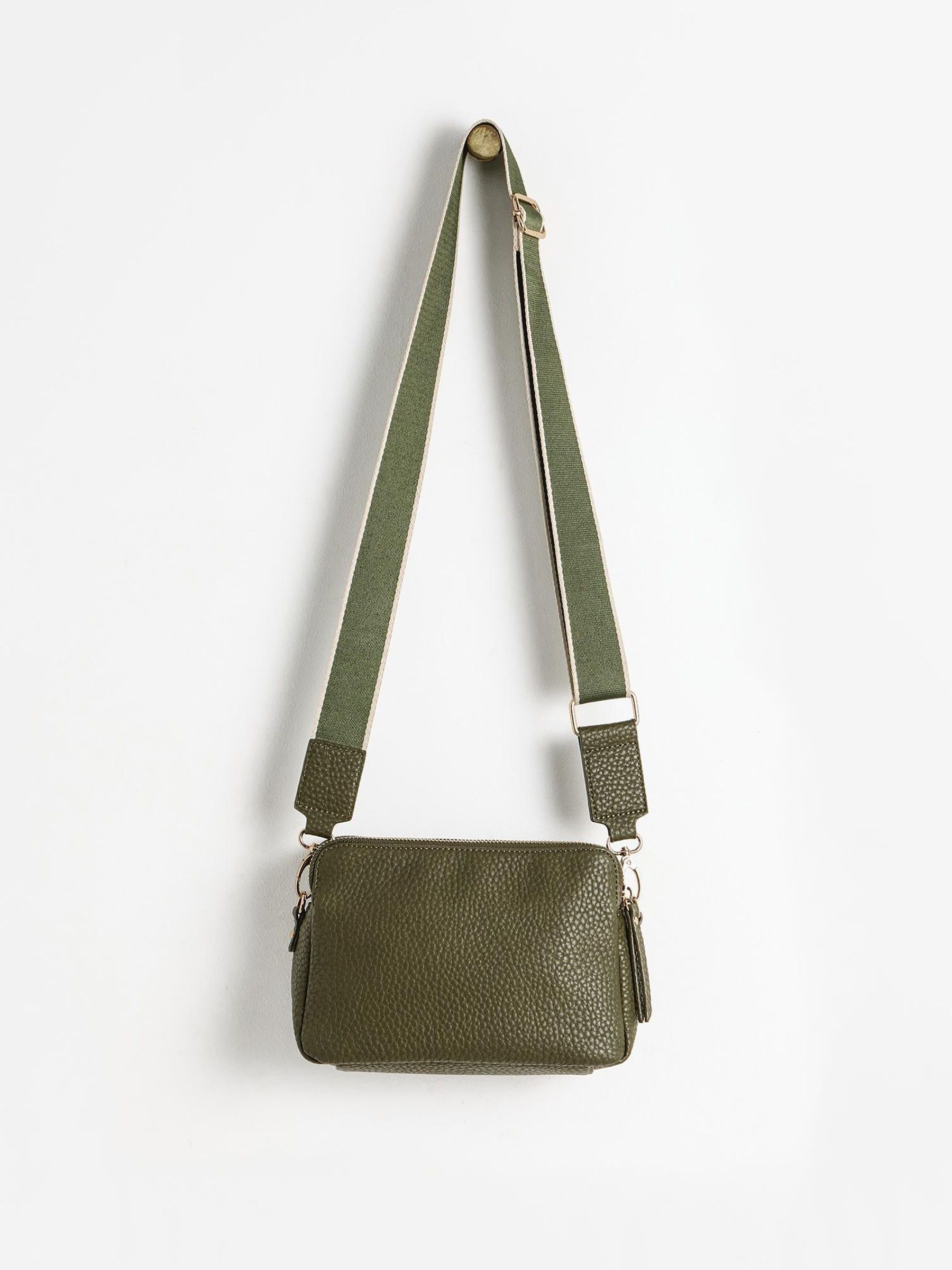 Buy Oliver Bonas Green Isla Cross-Body Bag from the Next UK online shop
