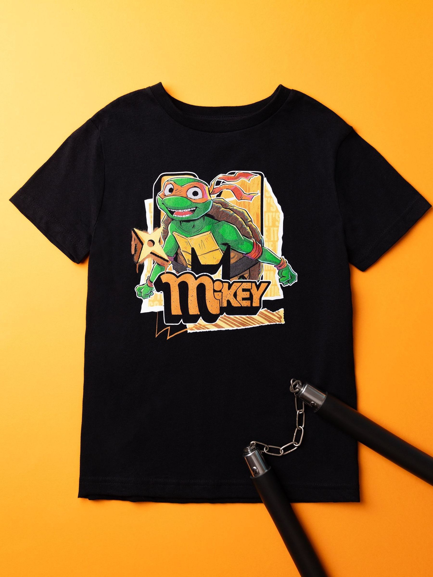 Buy Vanilla Underground Teenage Mutant Ninja Turtles Mikey T-Shirt from ...