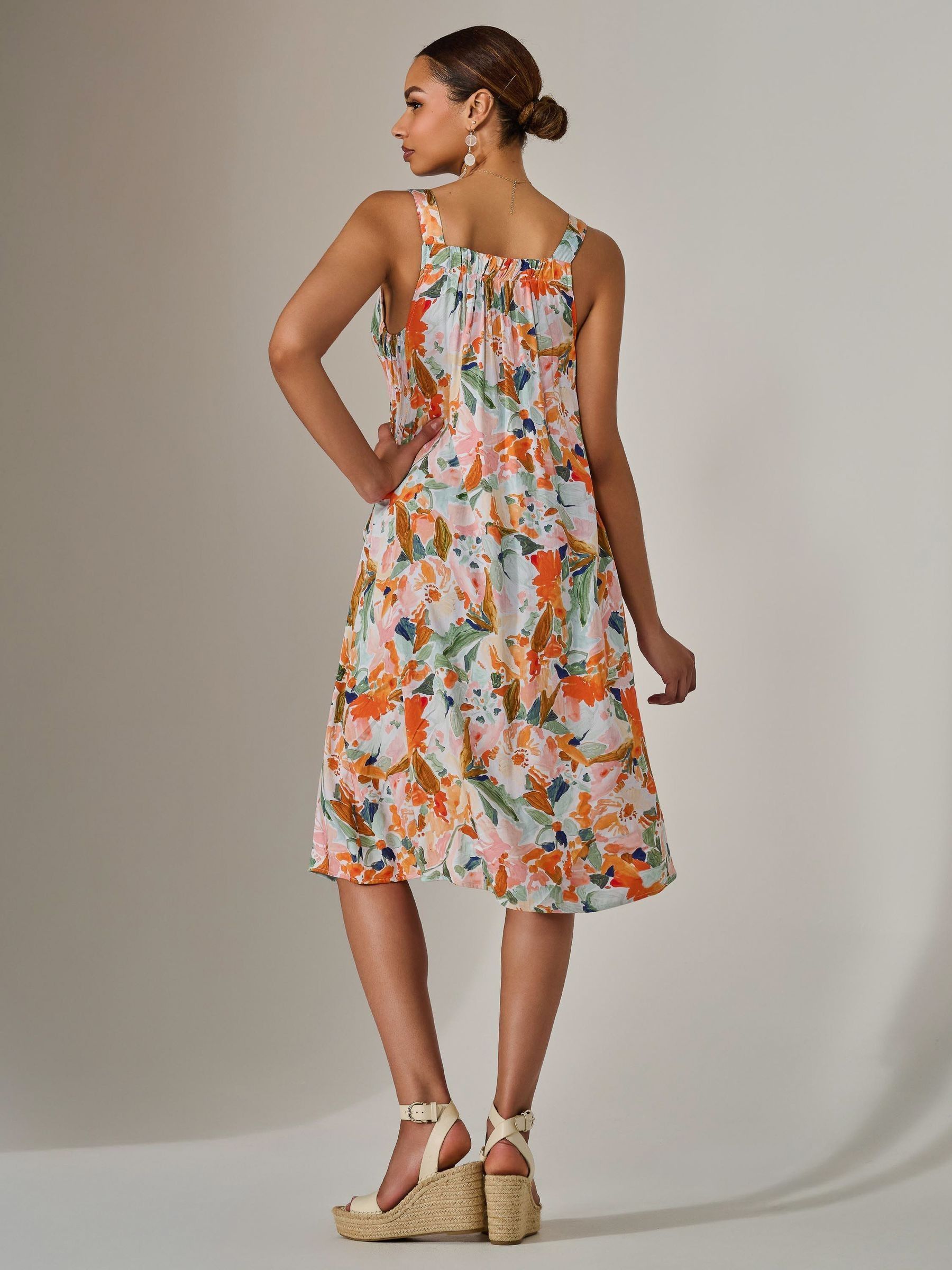 Buy Jolie Moi Light Natural A-Line Pocket Smock Dress from the Next UK ...