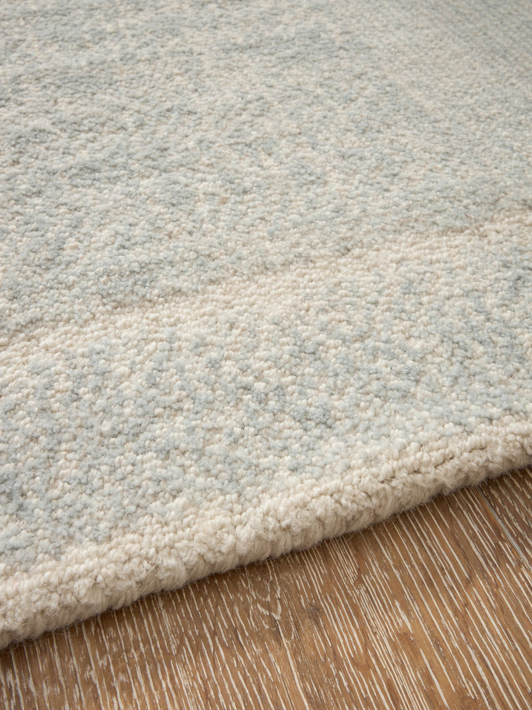 Buy Light Grey Modern Country Wool Rug from the Next UK online shop