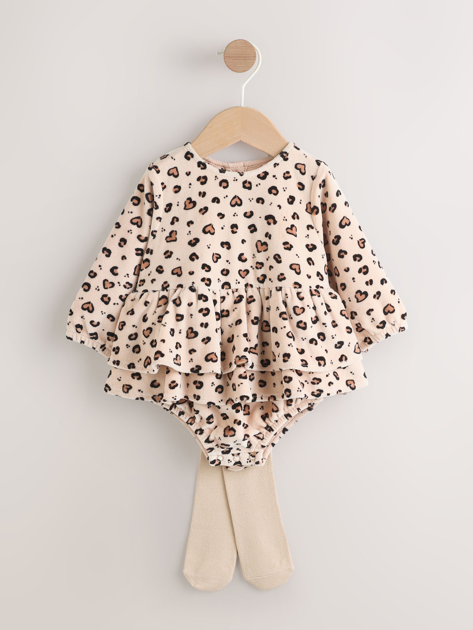 Buy Natural Animal - Baby Bloomer Rompers Set 2 Piece with Tights ...