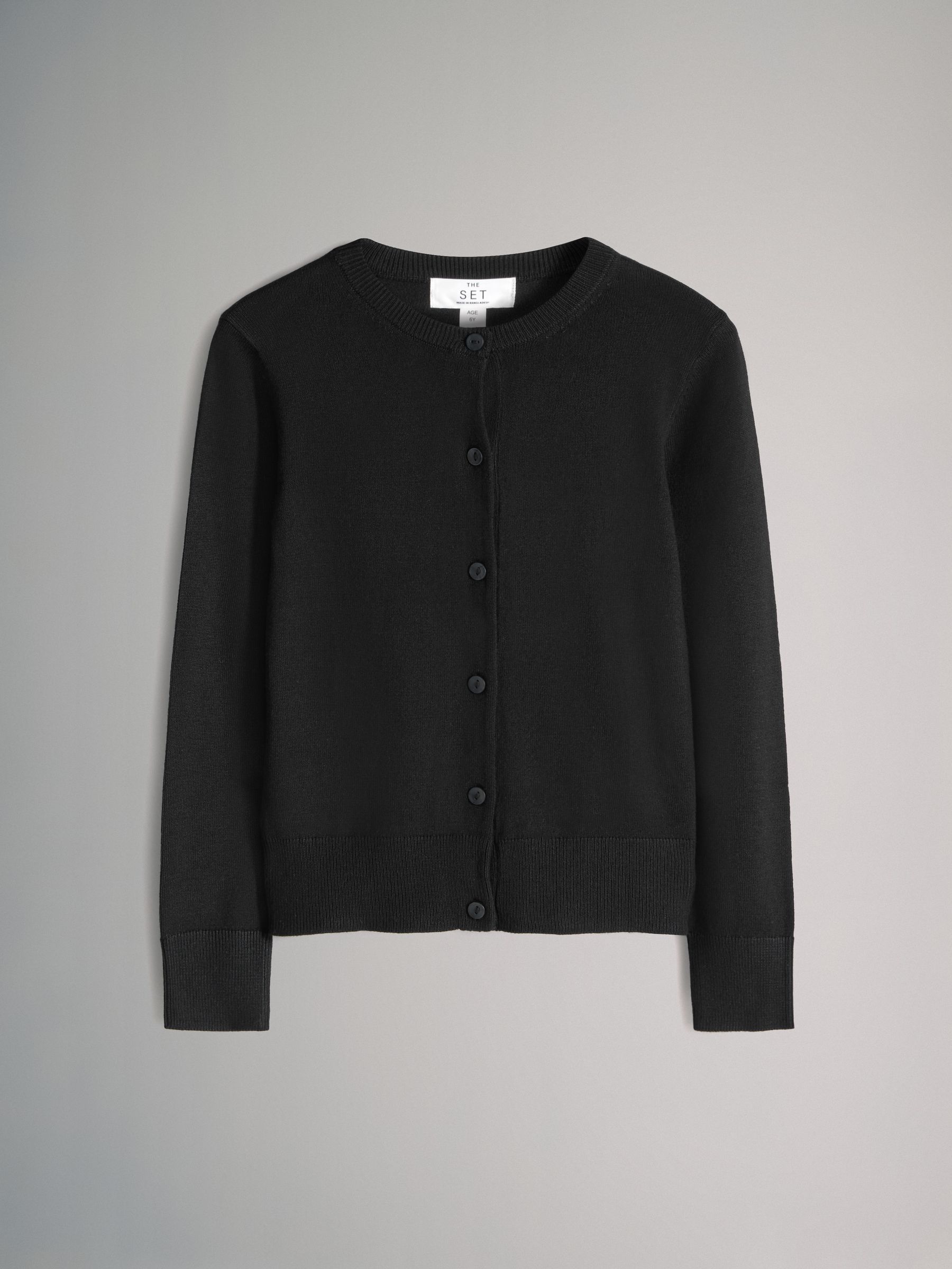 Buy The Set 3 Pack Knitted Cardigans Black/Cream/Brown from the Next UK ...