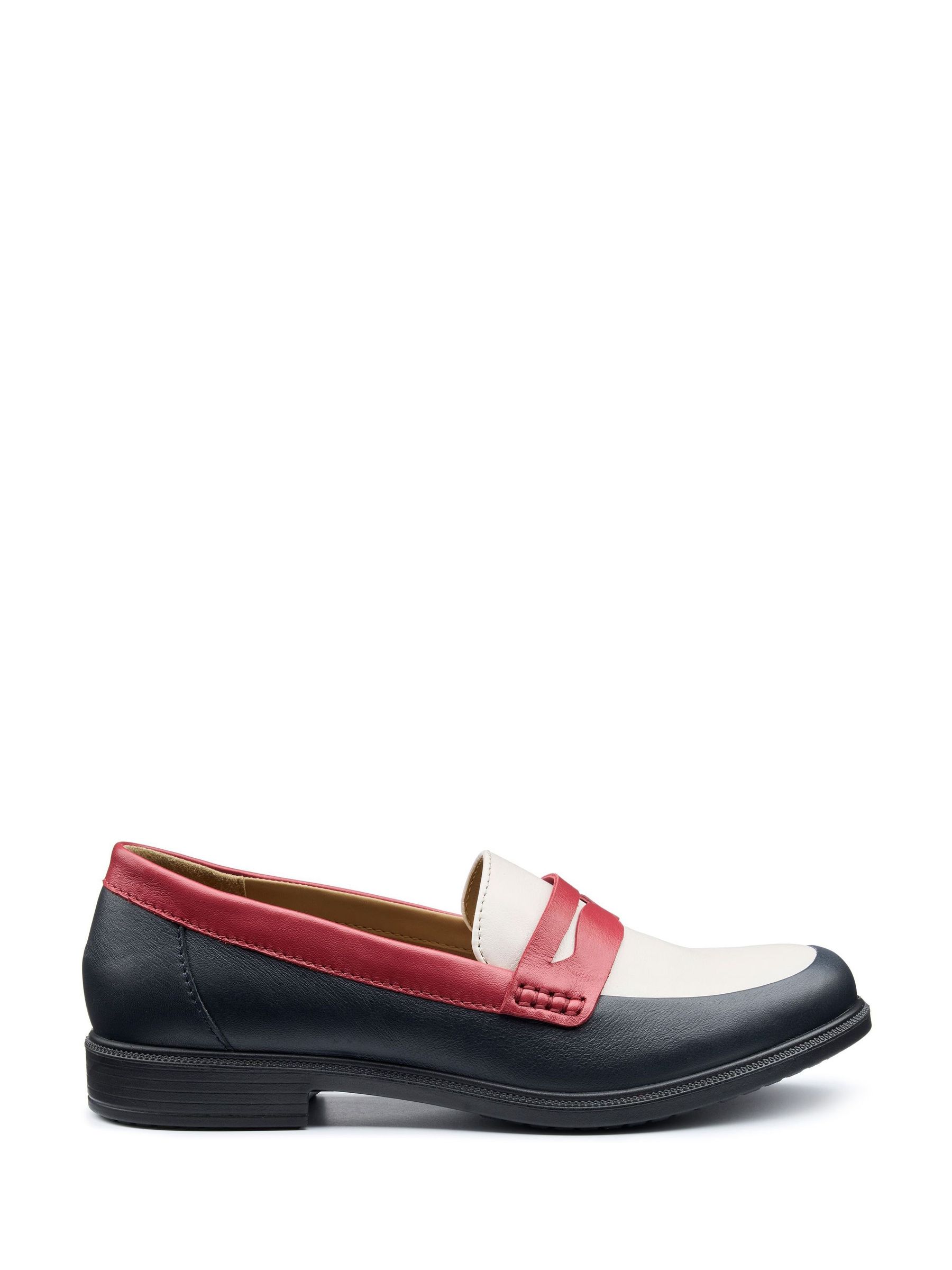 Buy Hotter Blue Regular Fit Dorset Slip-On Shoes from the Next UK ...