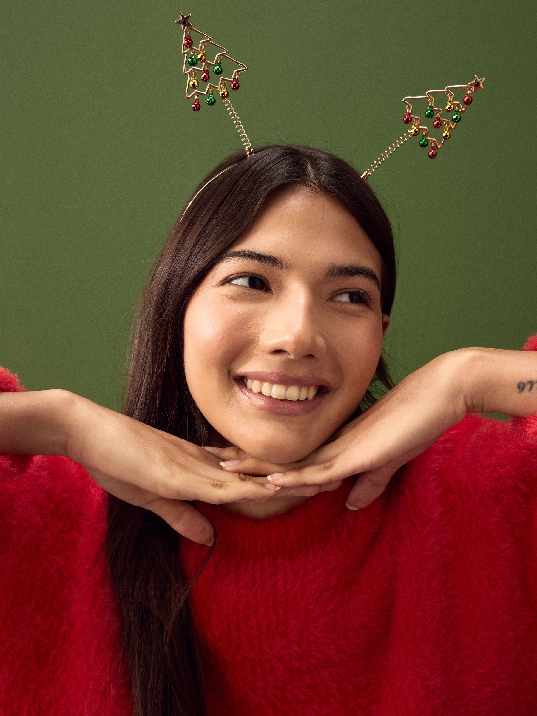 Buy Gold Tone Christmas Tree Jingle Bopper Headband from the Next UK ...