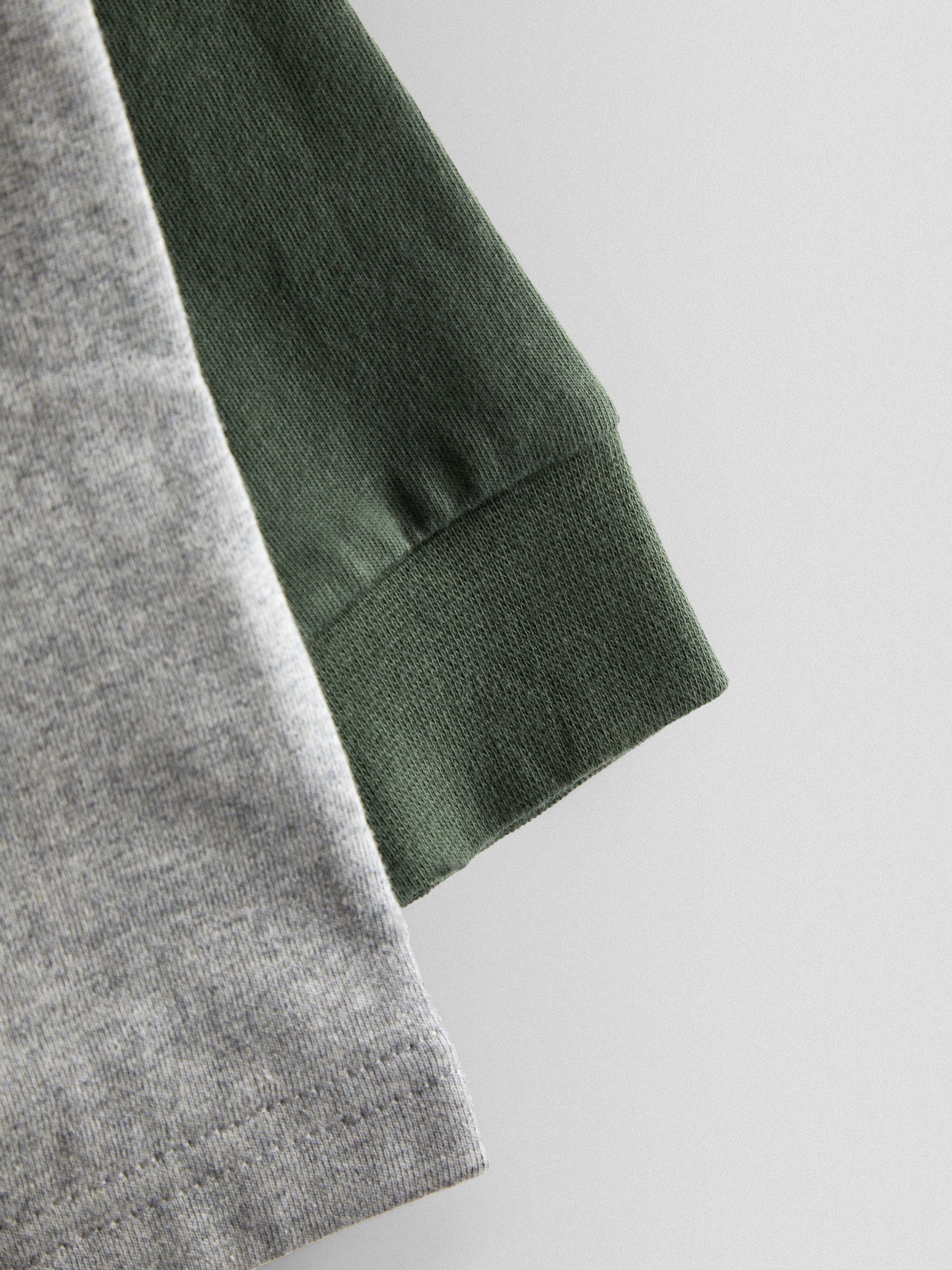Buy JoJo Maman Bébé Khaki Green Lets Go Explore Appliqué Top from the ...