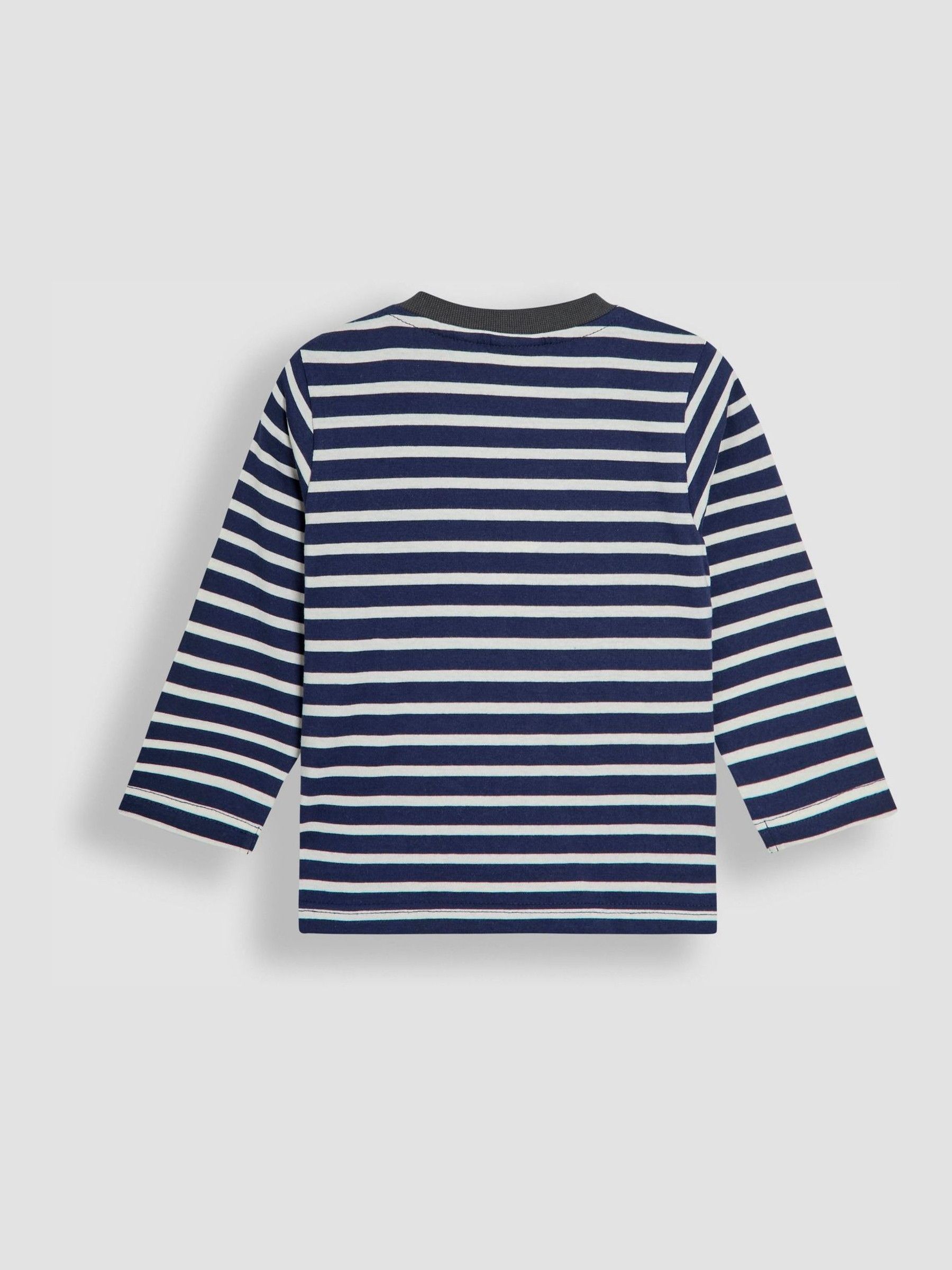 Buy JoJo Maman Bébé Navy Blue London Guard Appliqué Border Top from ...