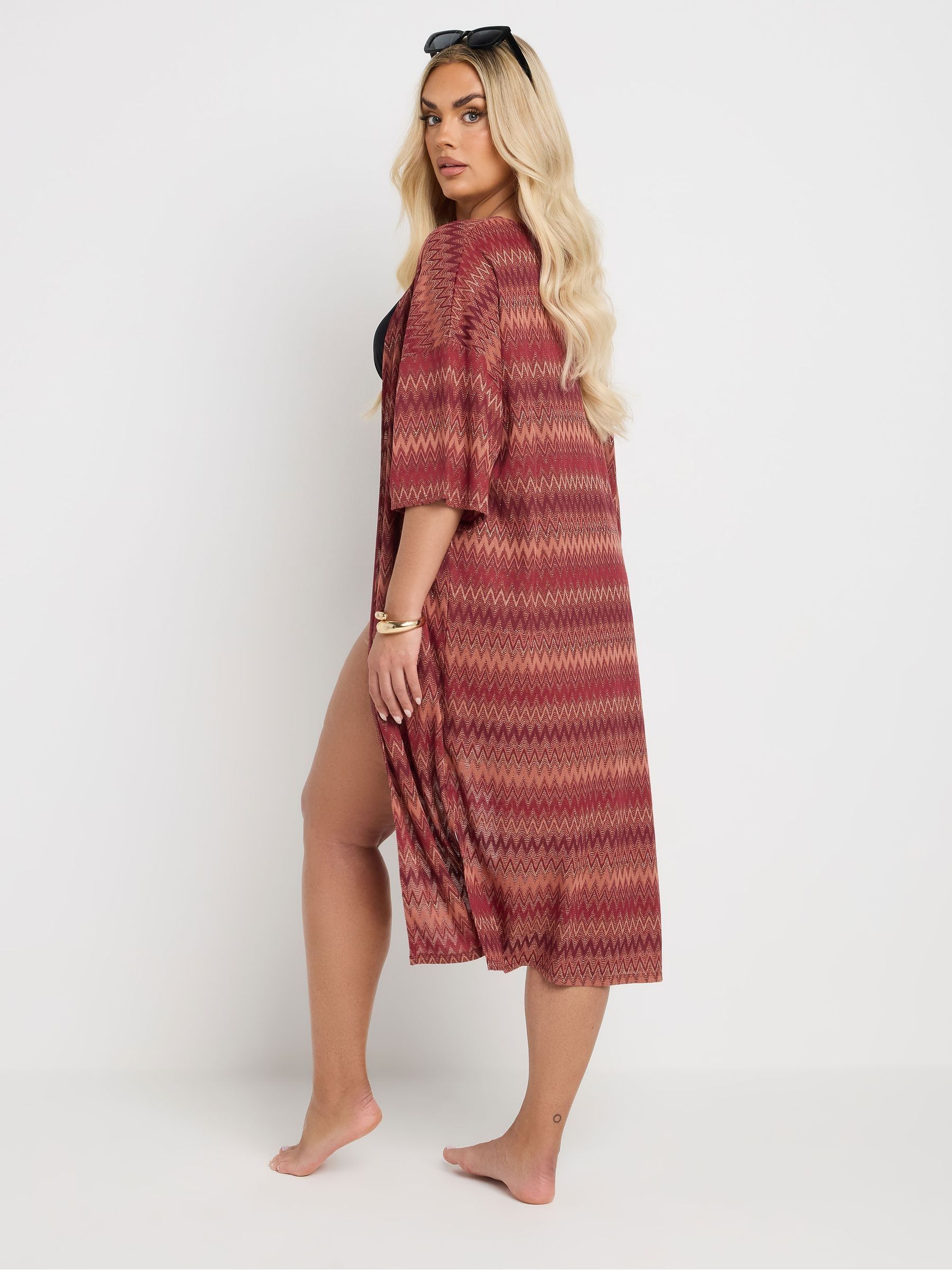 Buy Yours Curve Orange Tie Front Cover-Up from the Next UK online shop
