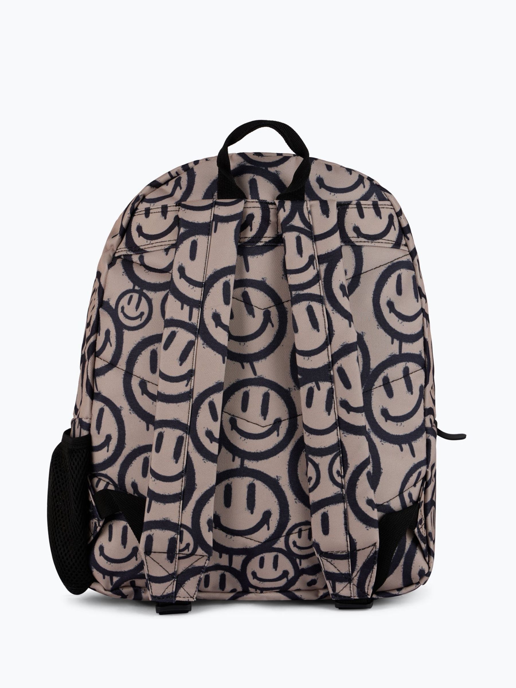 Buy Hype. Unisex Drip Smiley Brown Backpack from the Next UK online shop