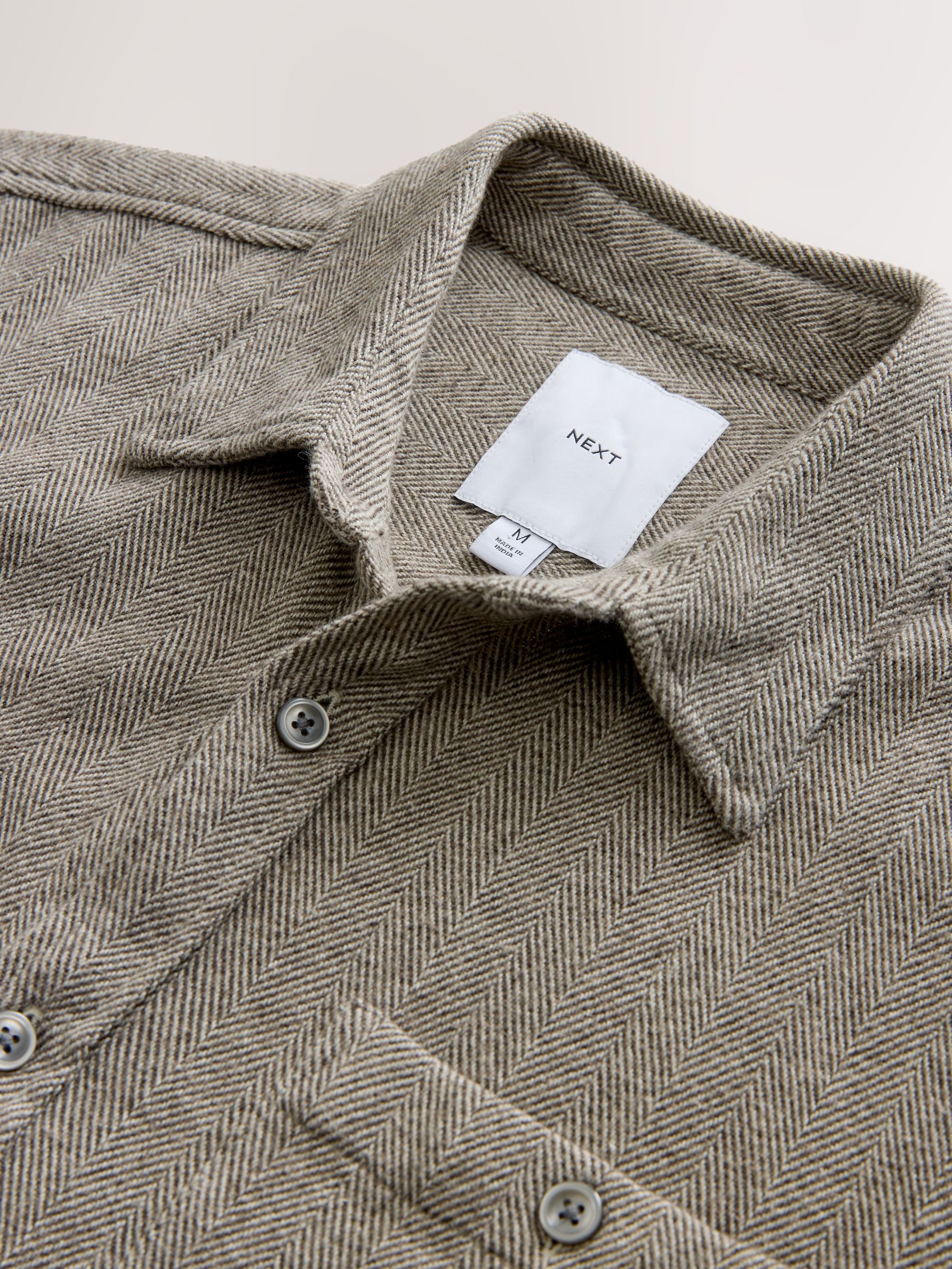 Buy Grey Herringbone Shacket Overshirt from Next Gibraltar
