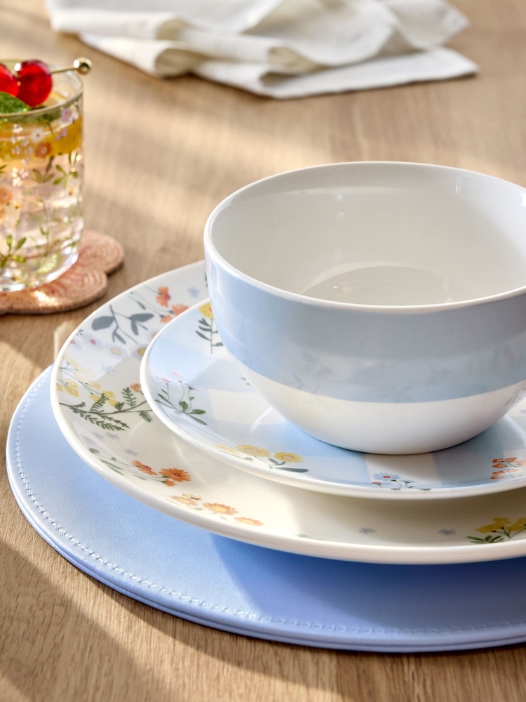 Buy 12 Piece Multi Colour Maisie Floral Dinner Set from Next Ireland