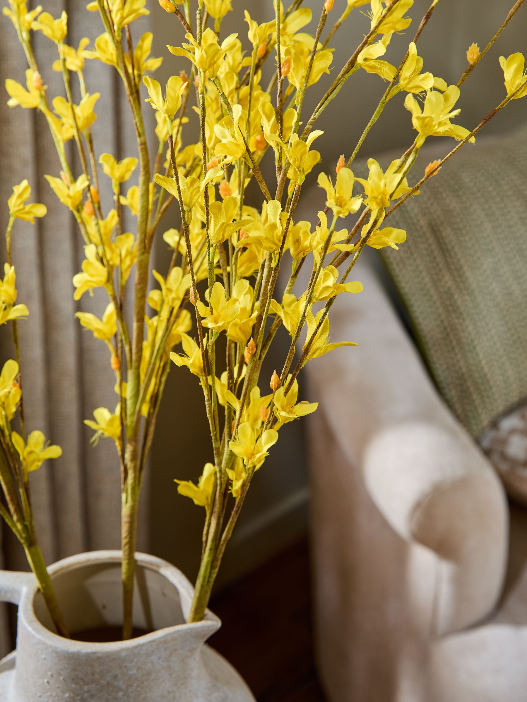 Buy Yellow Artificial Forsythia (3 Stems) from the Next UK online shop