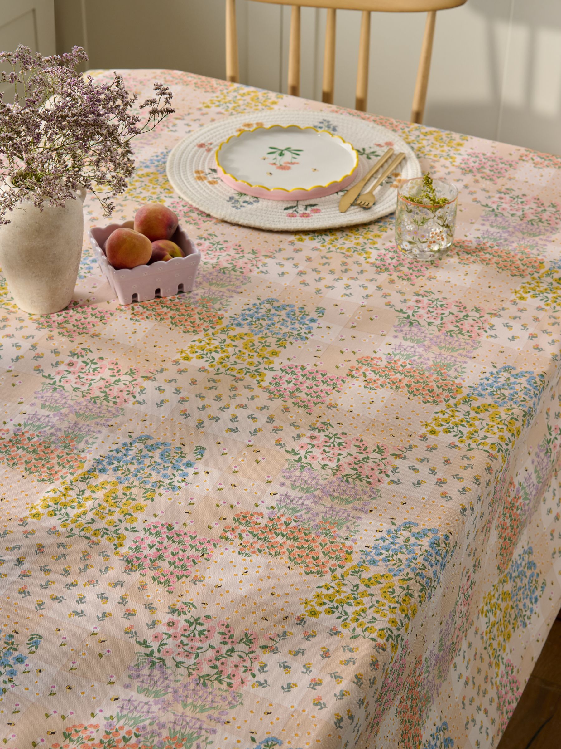 Buy Multi Maisie Floral Wipe Clean Table Cloths from the Next UK online ...