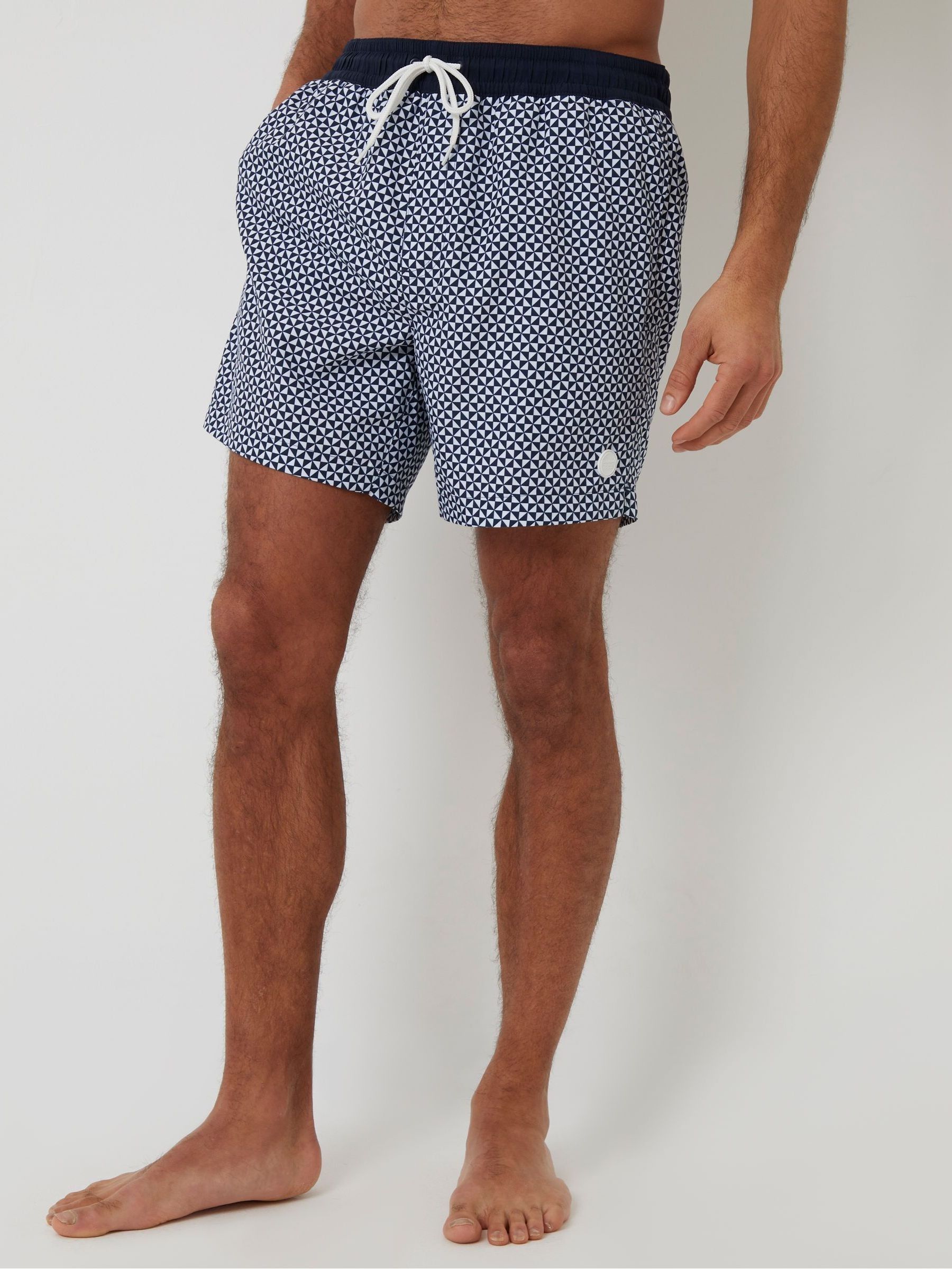 Buy Threadbare Dark Blue Swim Shorts 2 Pack from the Next UK online shop