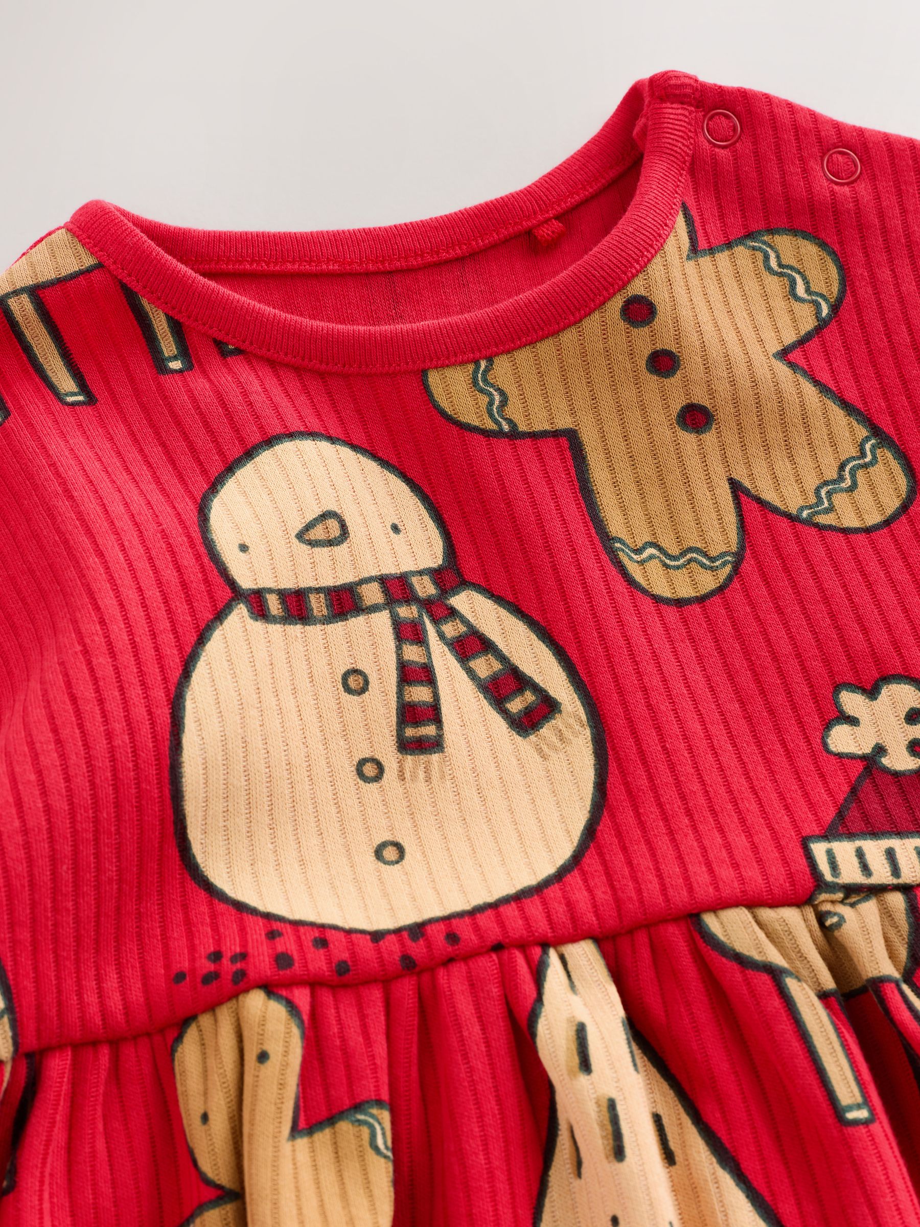 Buy Red Character Baby Christmas Jersey Dress (0mths-2yrs) from Next ...