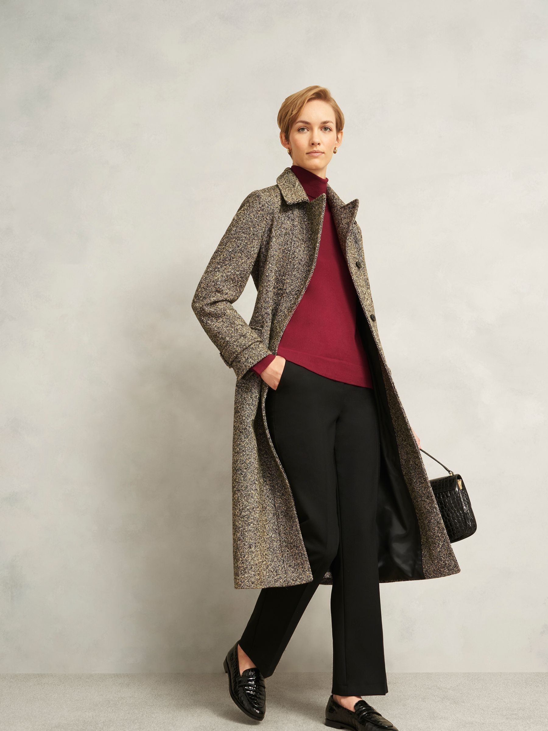 Buy Hobbs Red Lara Rollneck Jumper from the Next UK online shop